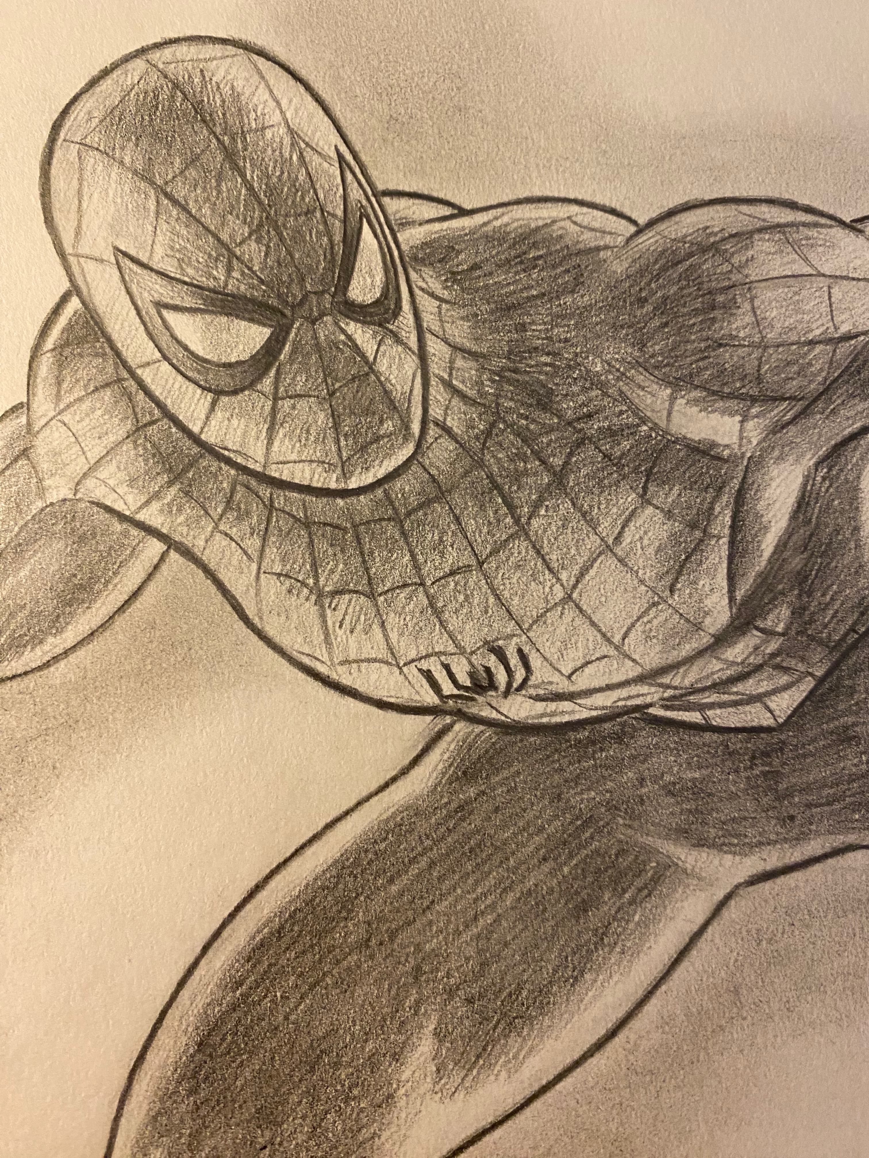 Thomas Frisano, illustration originale, Marvel Spider Man ...