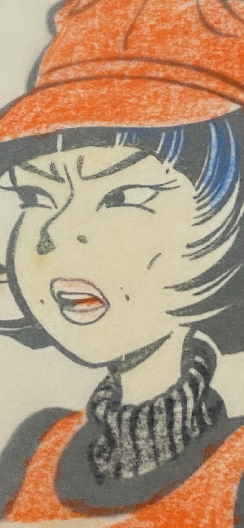 Roger Leloup, Portrait original de Yoko Tsuno pour la rubrique "le coin ...