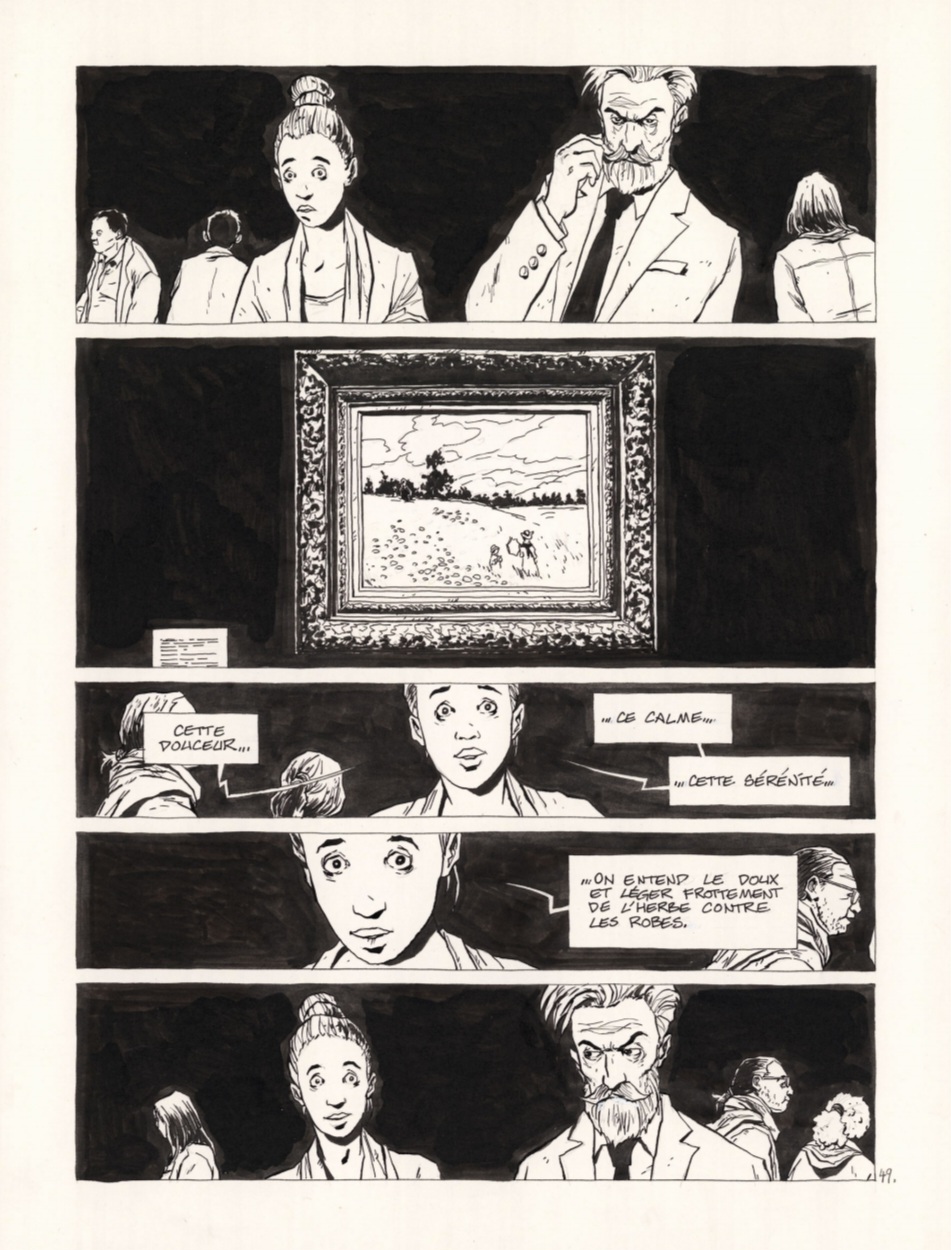 2022 - Musée par Christophe Chabouté - Planche originale