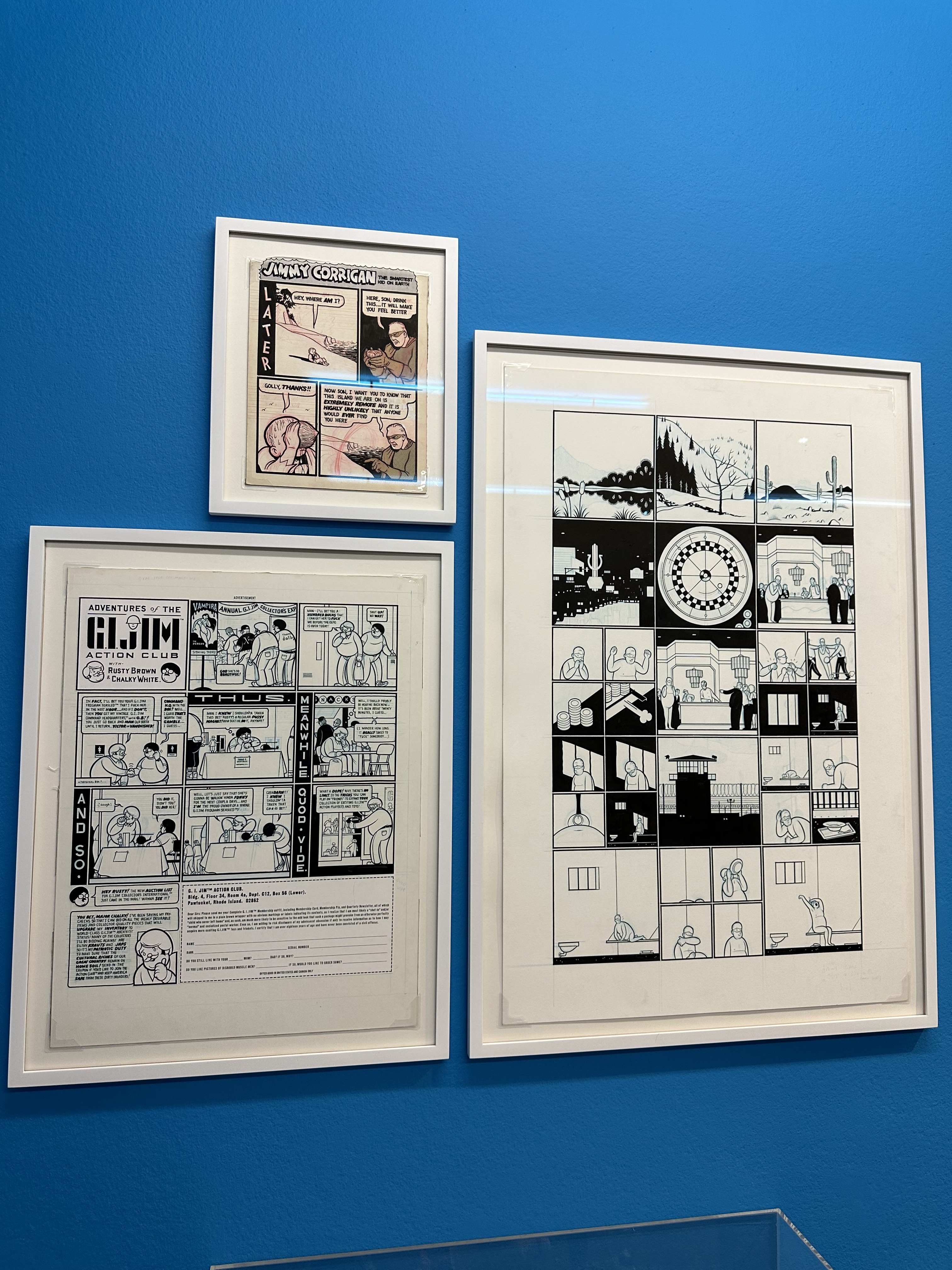 Chris Ware - Adventures of the G.I. Jim Action Club - Planche originale