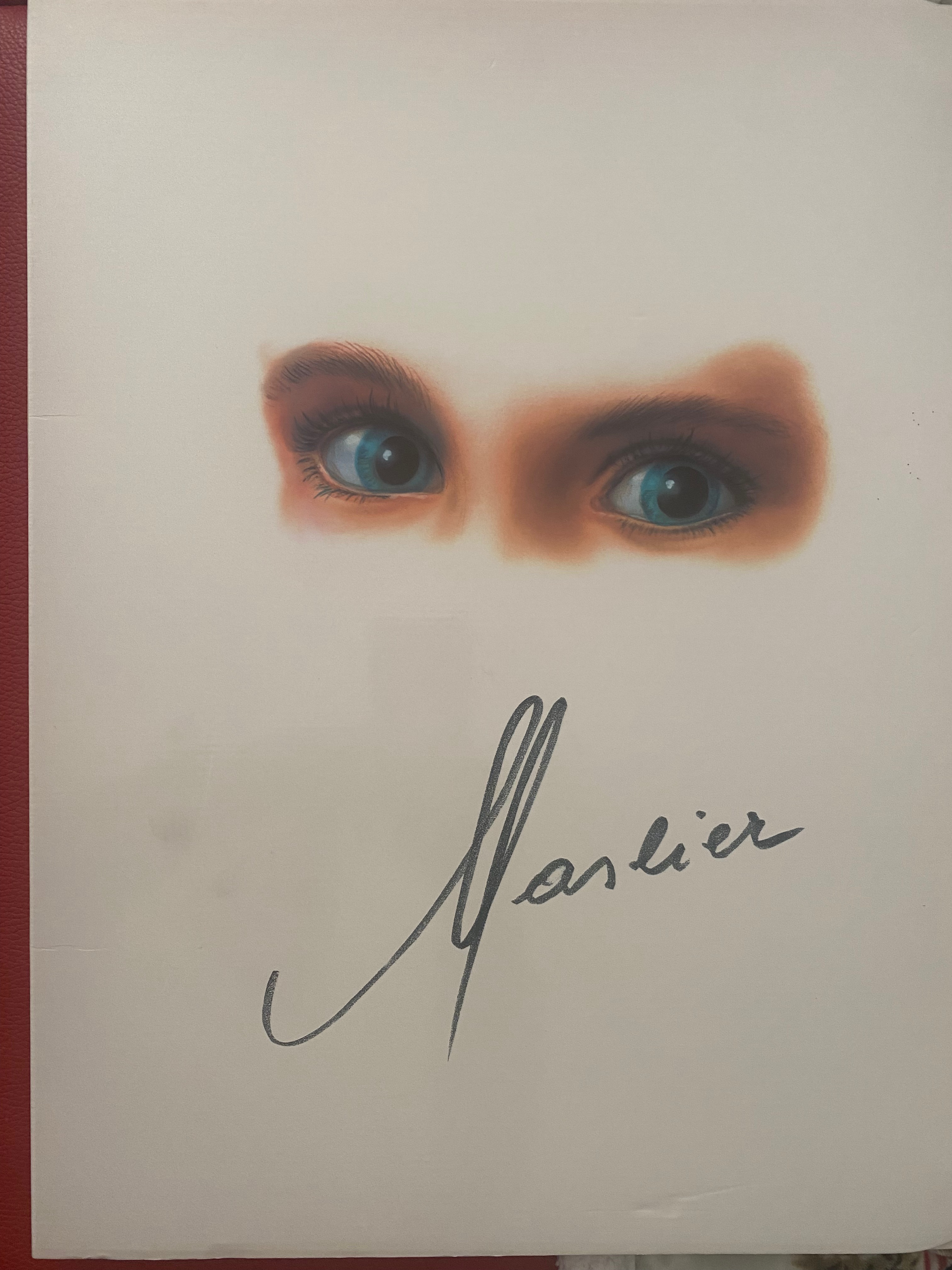Marcel Marlier, illustration originale, Martine. - Dédicace