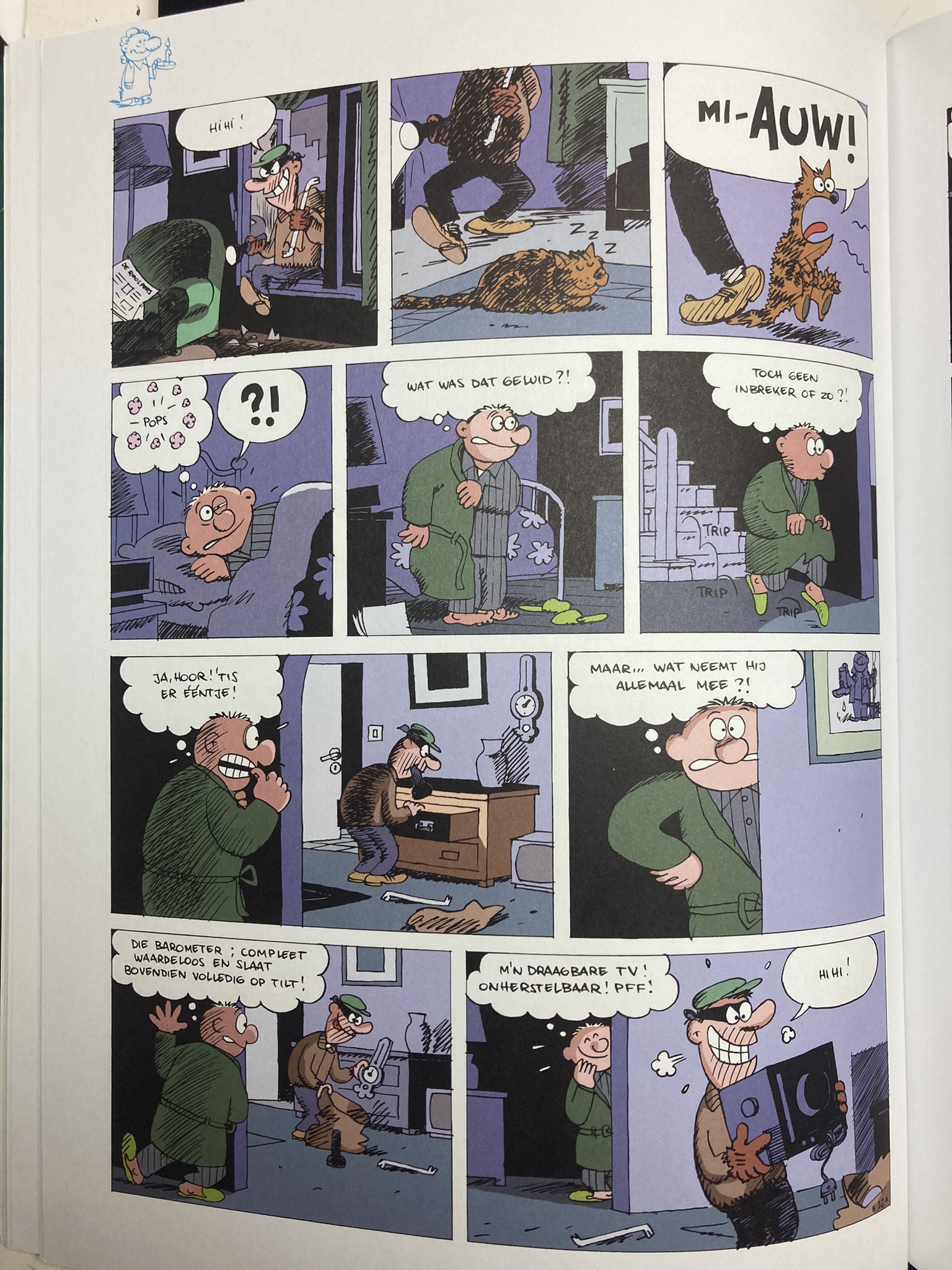 Tom Carbon par Luc Cromheecke - Planche originale