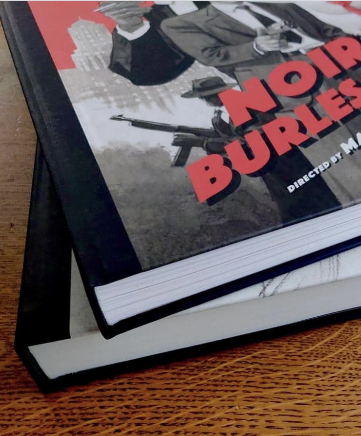 Noir Burlesque par Enrico Marini - Couverture originale