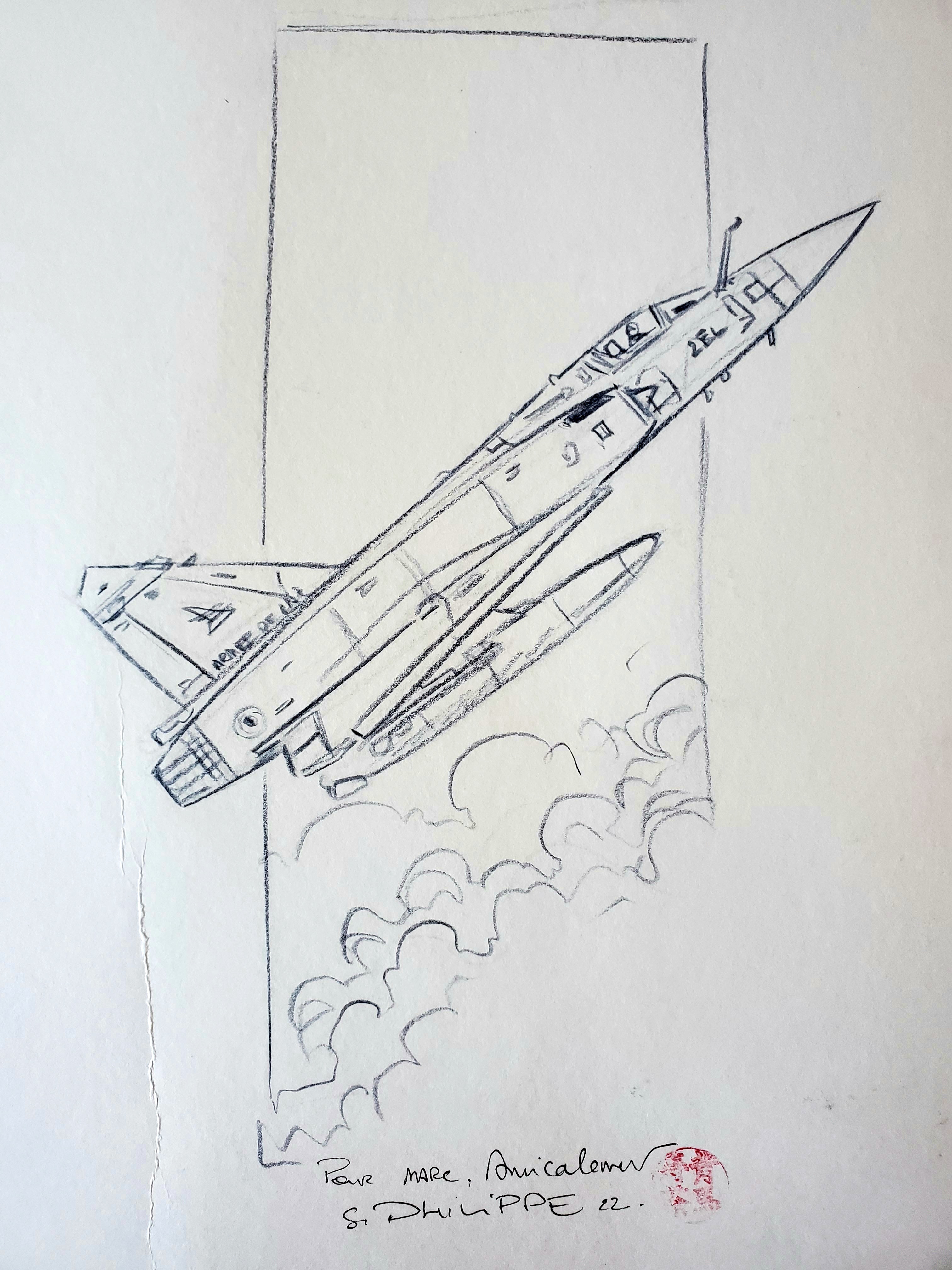 TANGUY ET LAVERDURE par Sébastien Philippe - Illustration originale