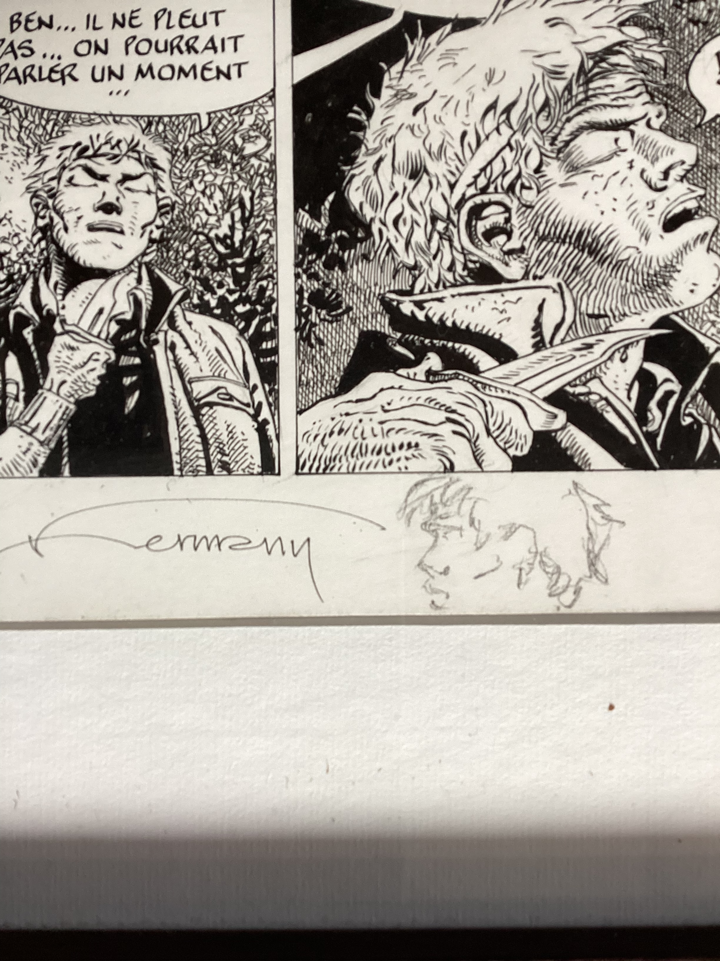 Hermann, Jeremiah , T14 , Simon est de retour - Planche originale