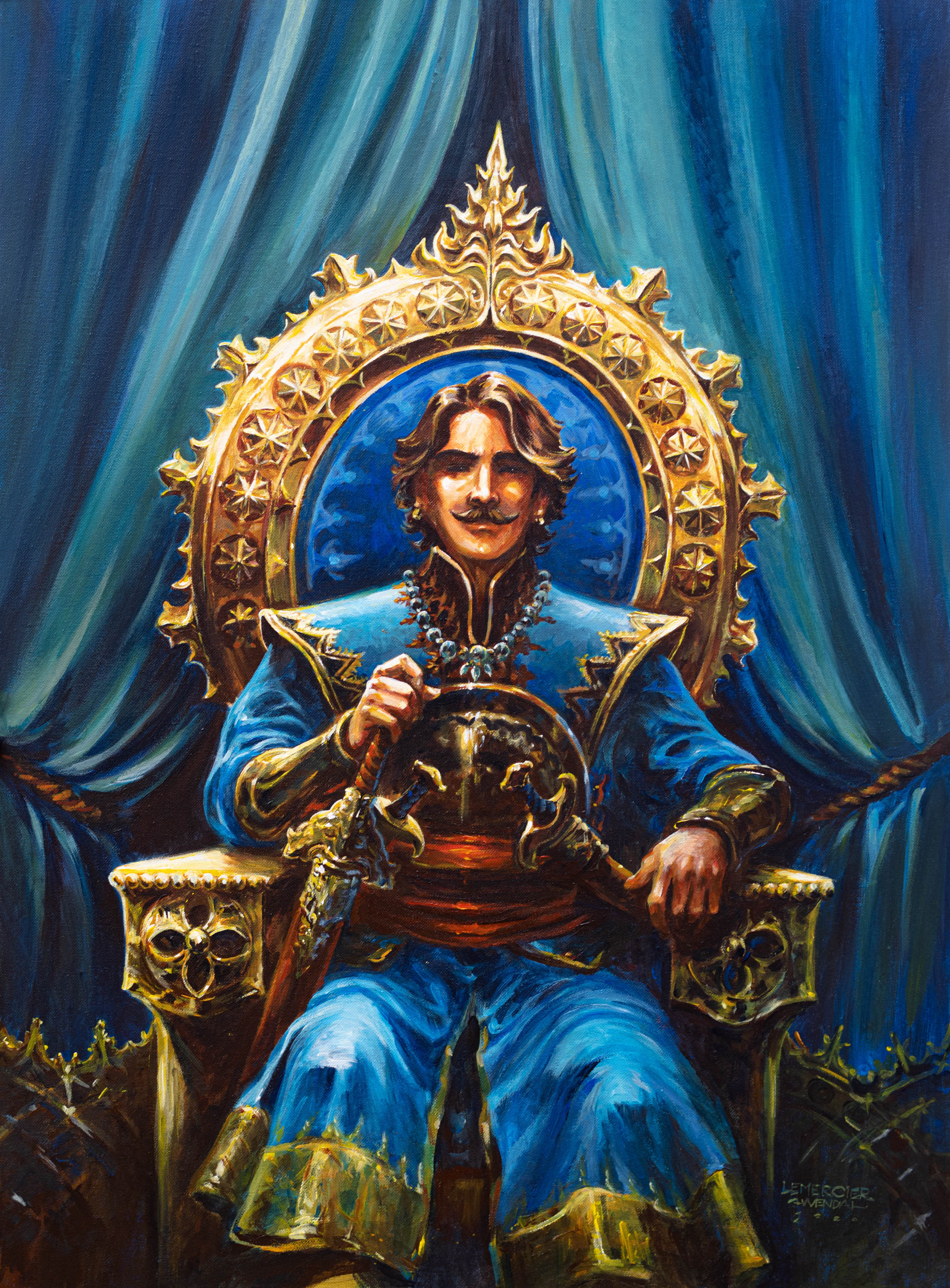 Gwendal Lemercier, Couverture tome 1 alias nemo - Couverture originale