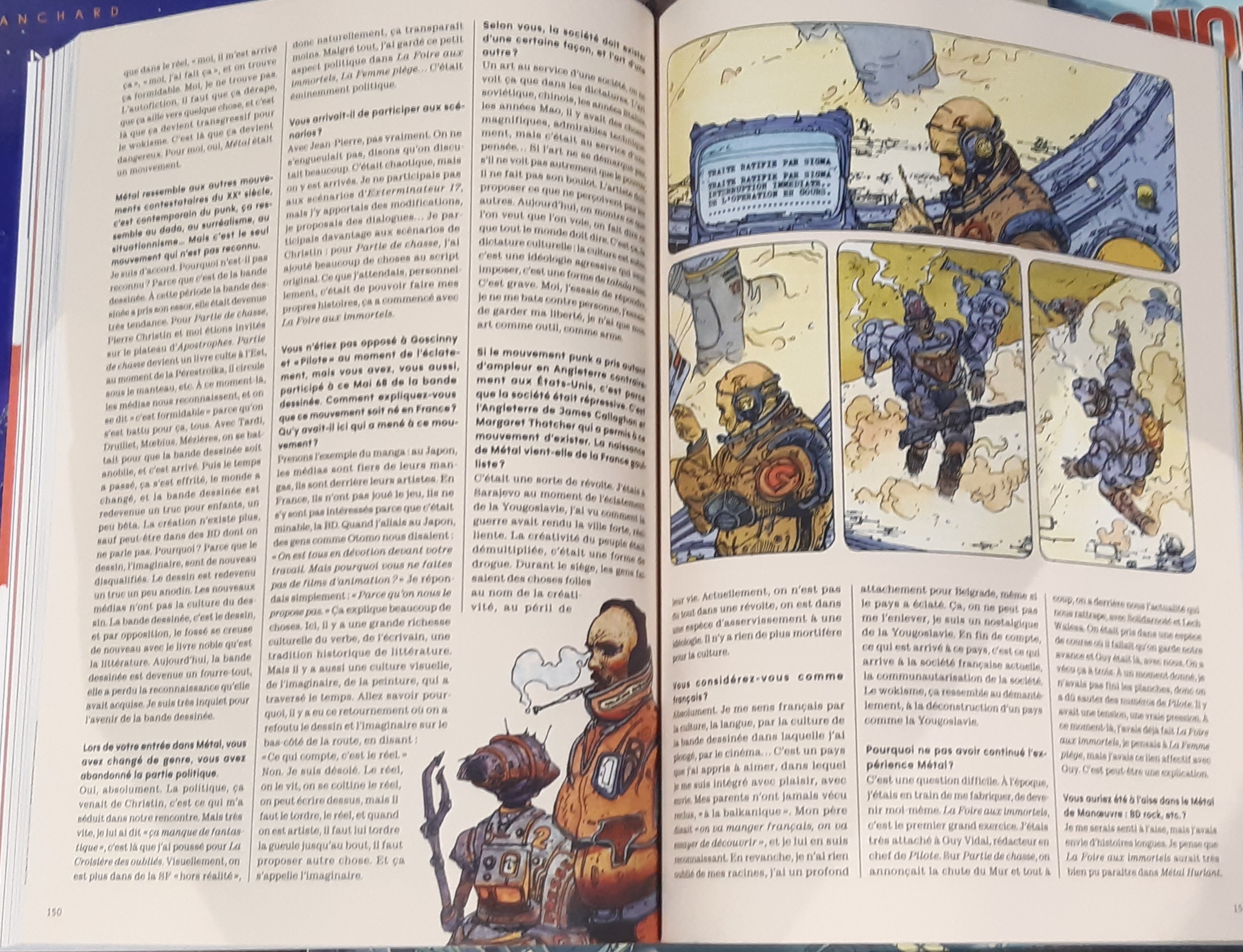 Exterminateur 17 par Enki Bilal, Jean-Pierre Dionnet - Planche originale