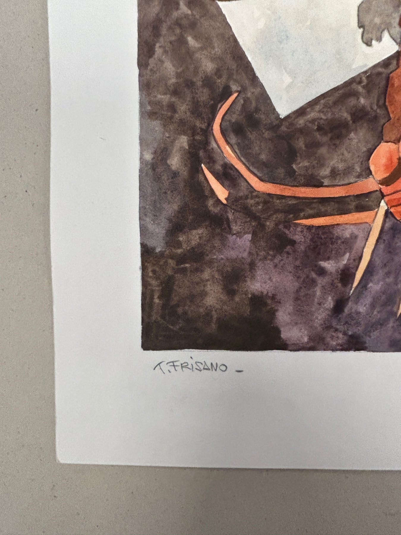 Hellboy - Hommage à Mike Mignola - Thomas Frisano - Illustration originale