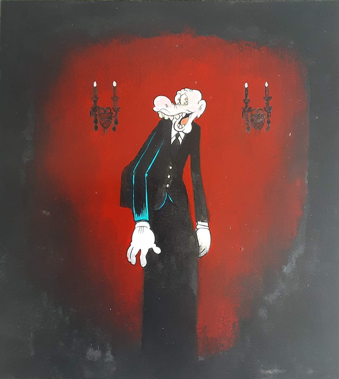 Al Columbia, "The Bloody Bloody Killer" - Illustration originale