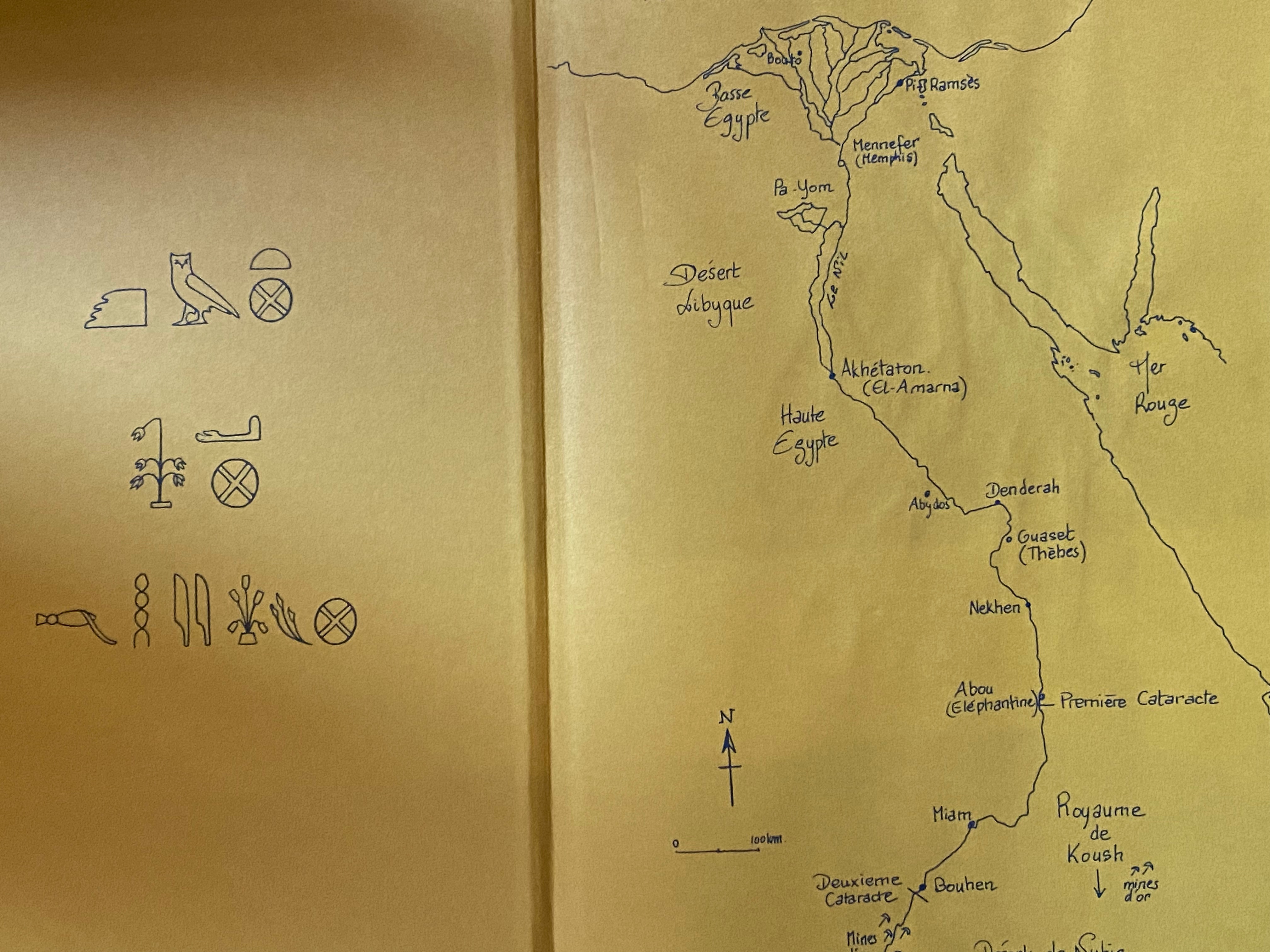 Isabelle Dethan, illustration originale, Meresankh. - Dédicace