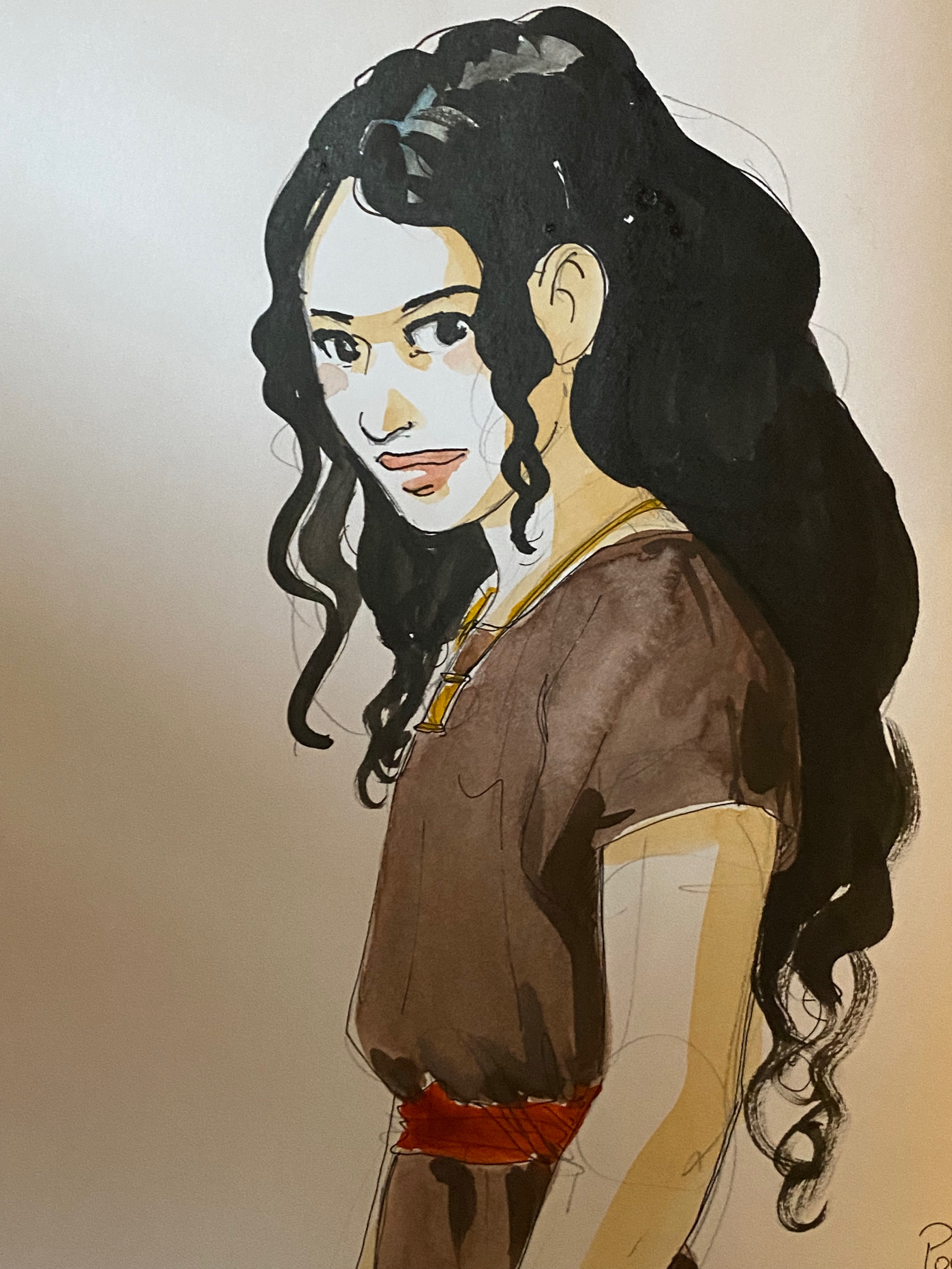 Isabelle Dethan, illustration originale, "Les Ombres du Styx, Le Maitre ...