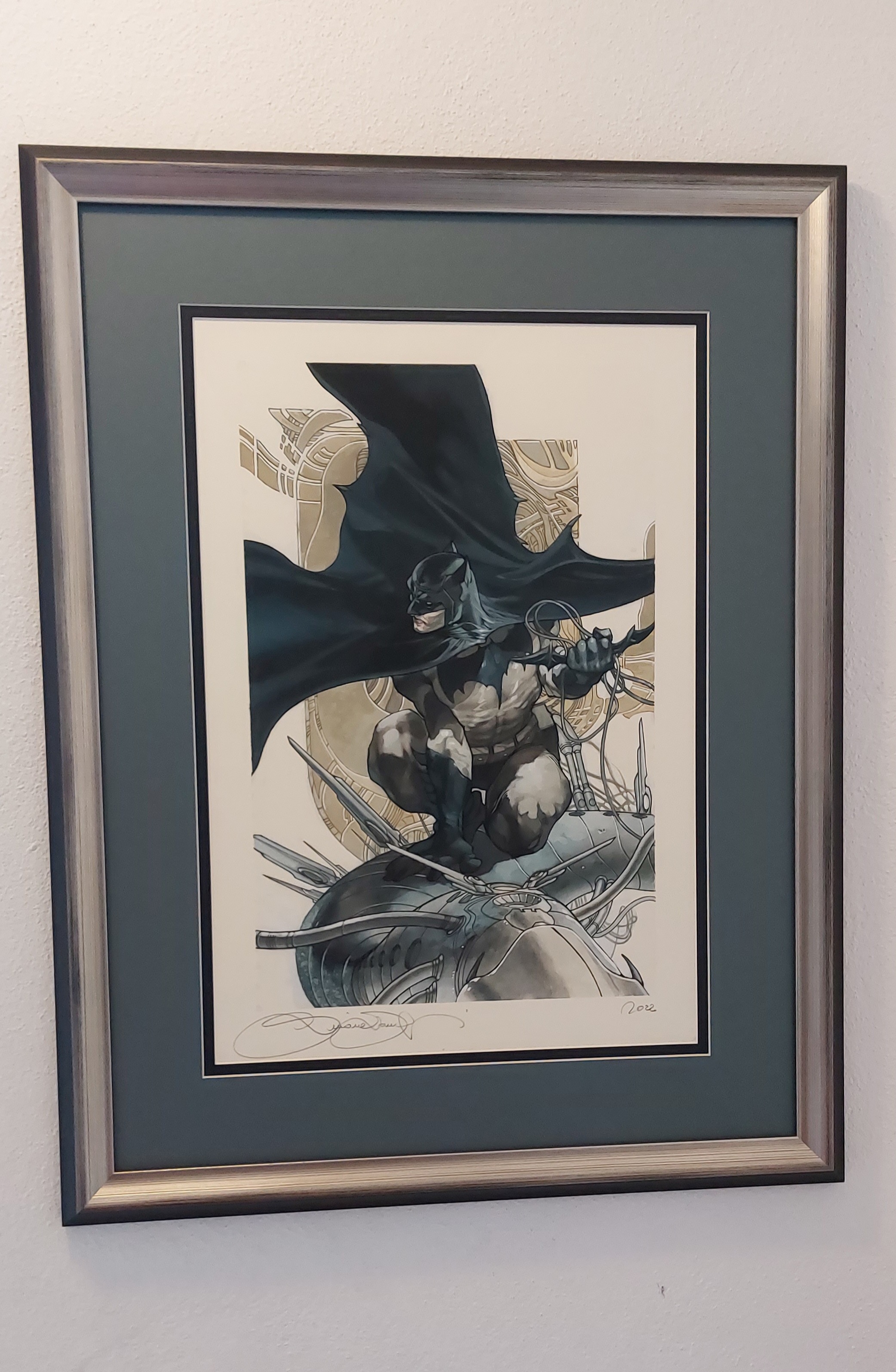 Batman par Simone Bianchi - Planche originale