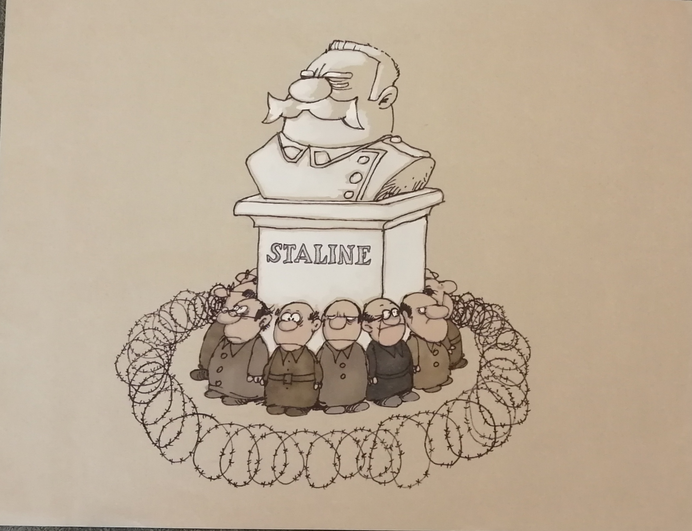 Staline for ever par Jean-Jacques Loup - Illustration originale
