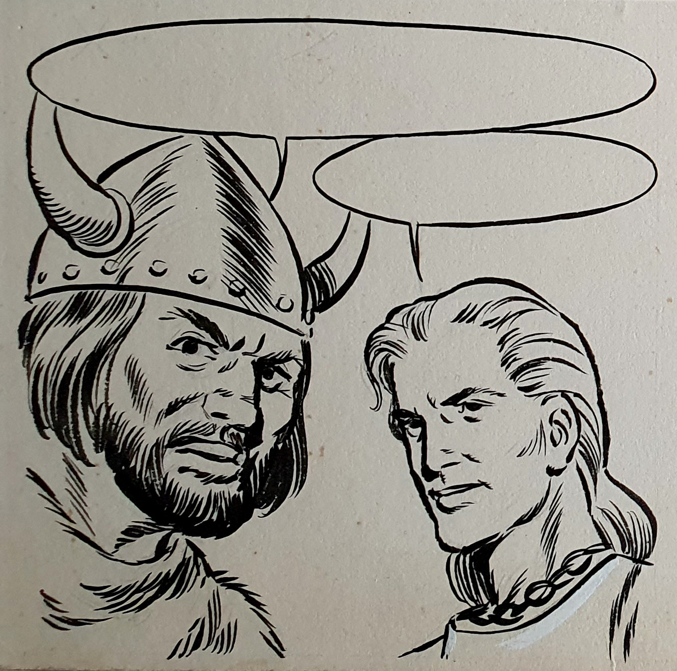 Funcken Liliane et Fred - Harald le Viking T2 - Planche originale