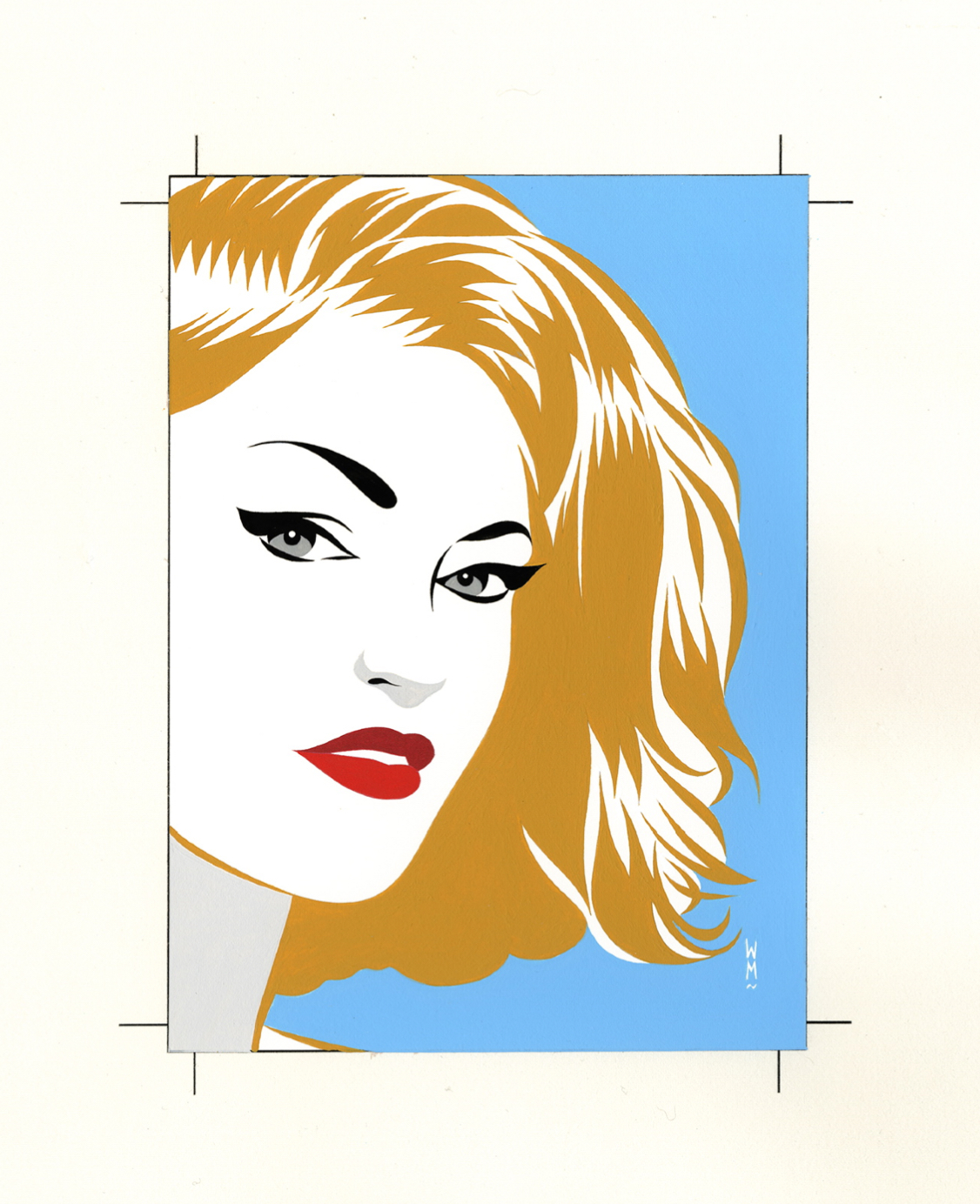 Walter Minus, Cent dessus dessous n•96 - Illustration originale