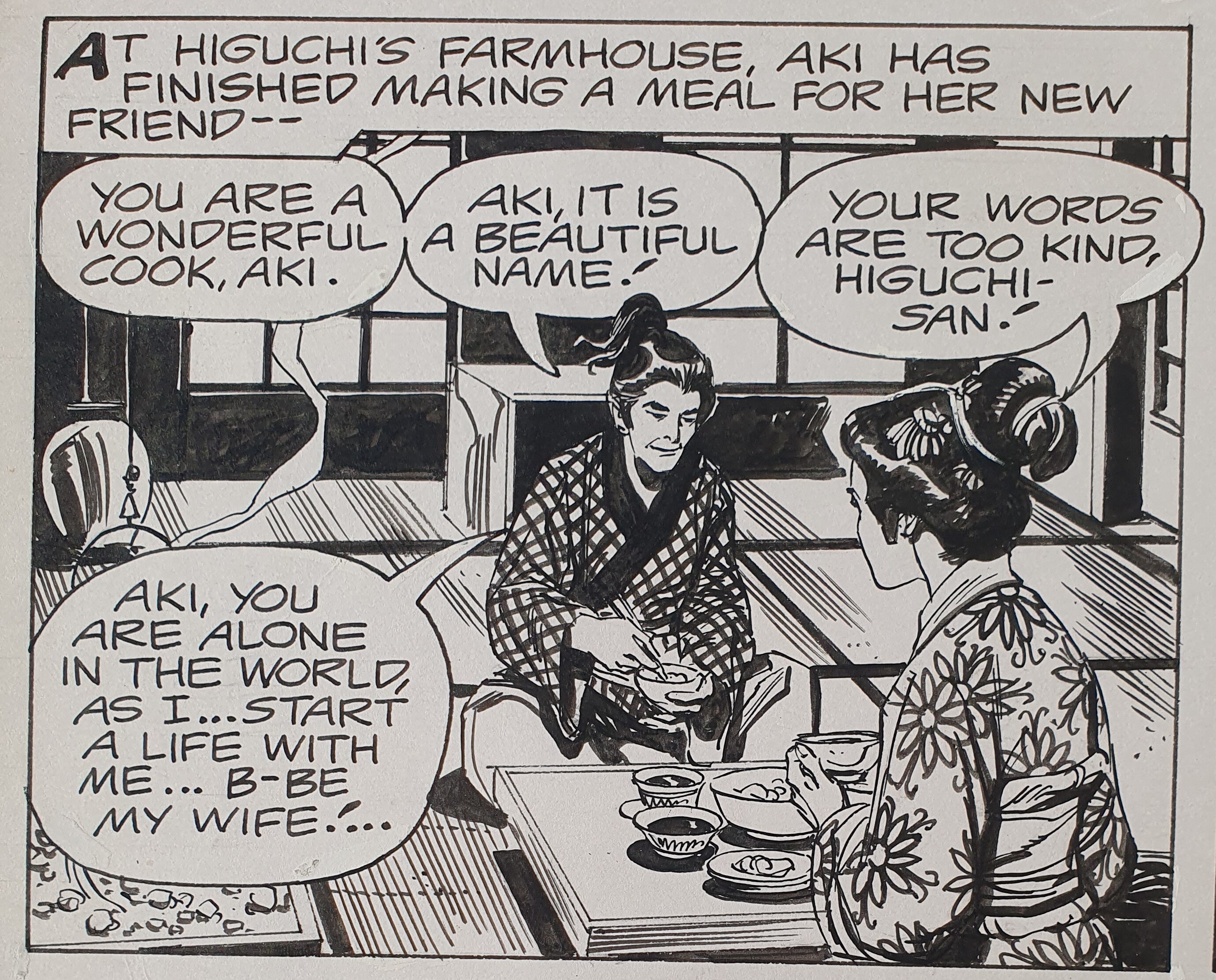 Snow woman 4 par Fred Carrillo - Planche originale