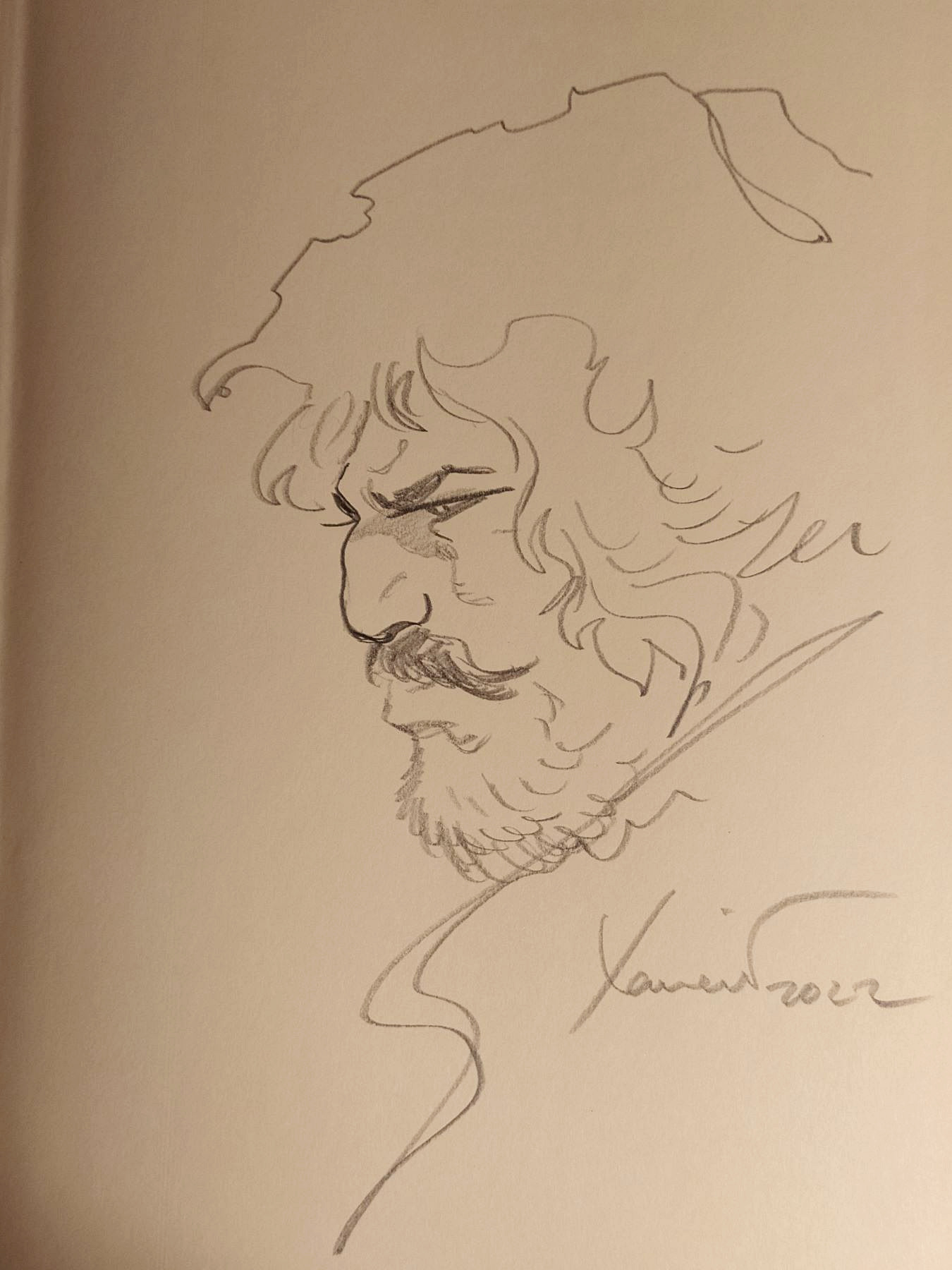 Philippe Xavier, Matz, Tango Intégrale tome1_2022Nov05 - Dédicace