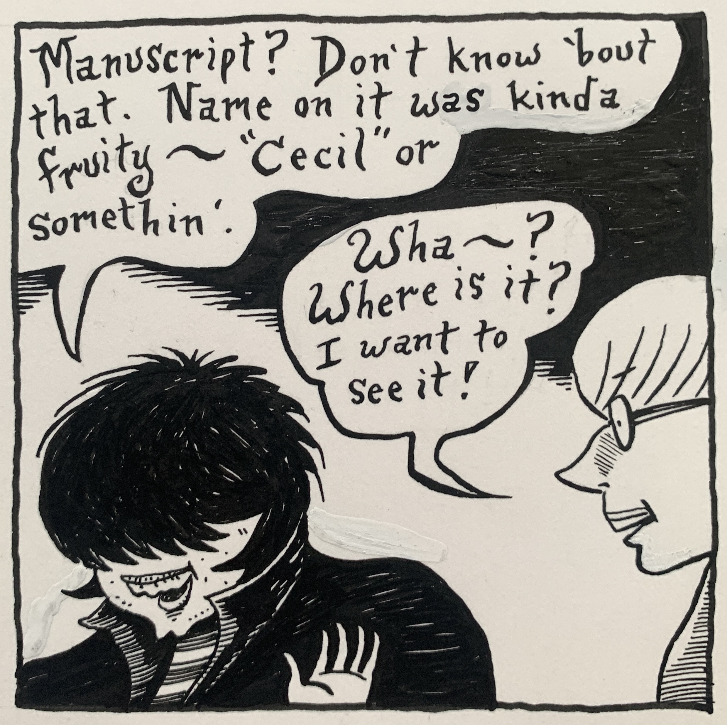 Richard Sala - The Chuckling Whatsit - p104 - Planche originale