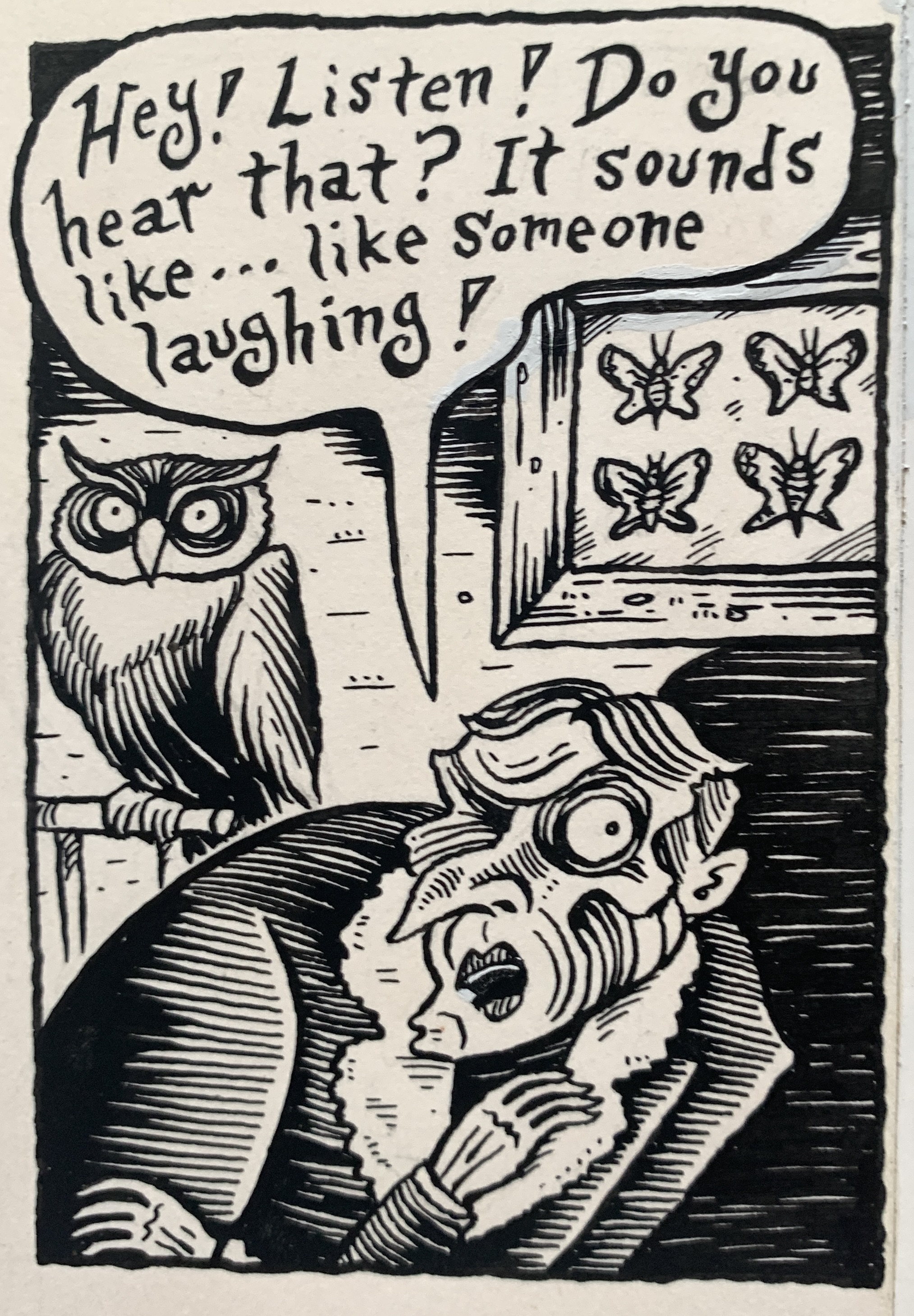 Richard Sala - The Chuckling Whatsit - p007 - Planche originale