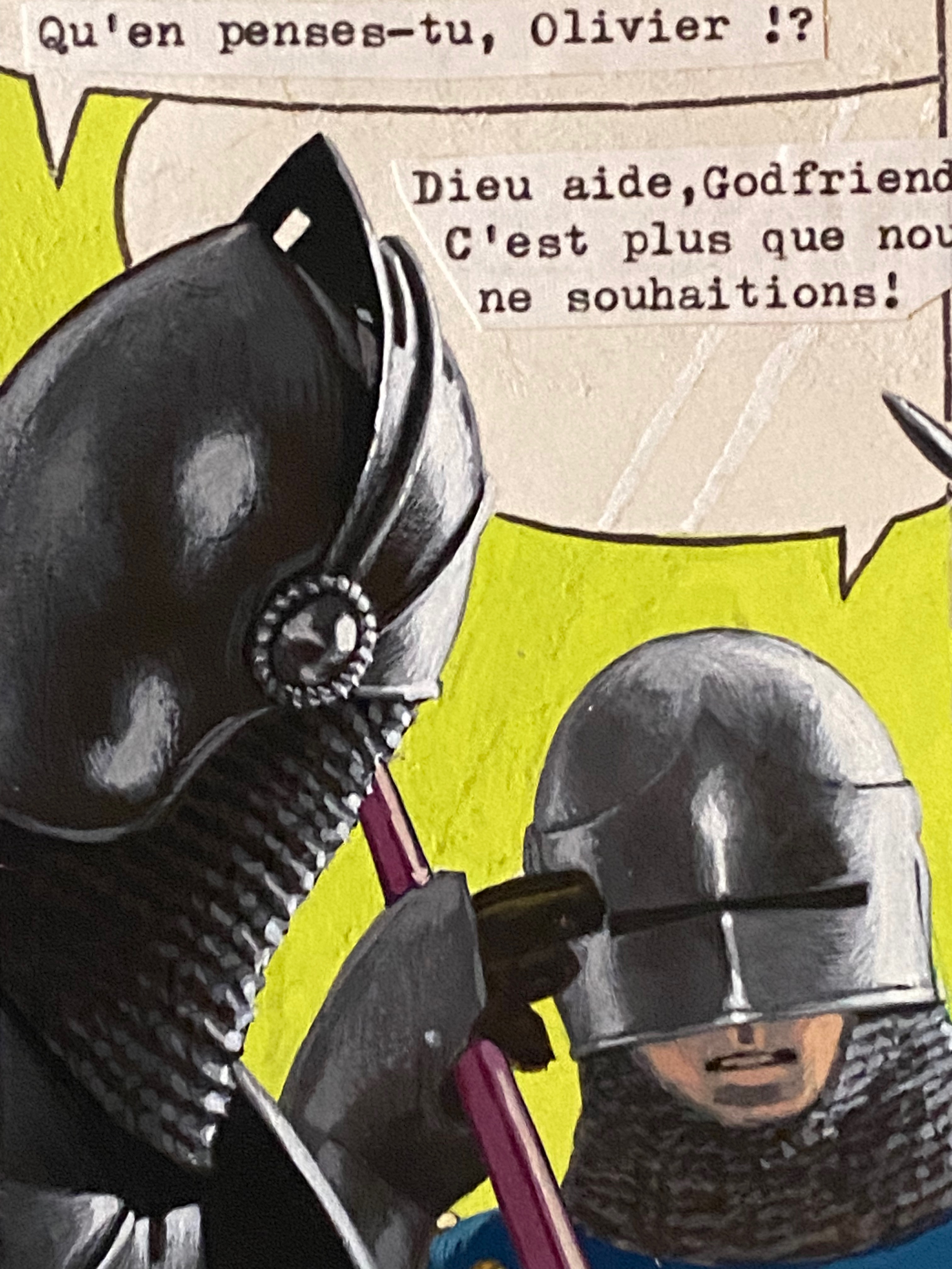 Jeronaton/Jean Torton, planche originale, récit historique Moyen-âge ...