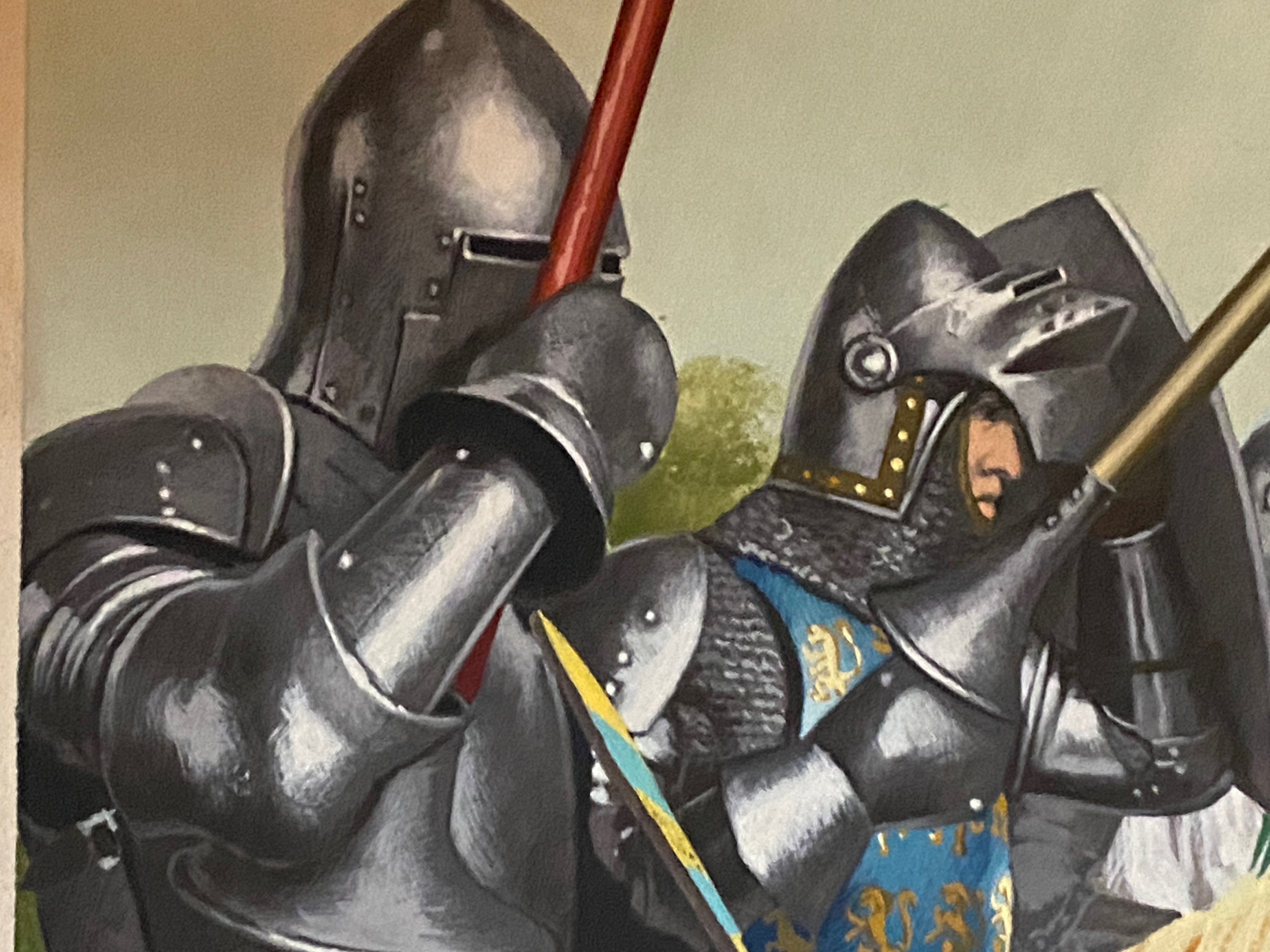 Jeronaton/Jean Torton, planche originale, récit historique Moyen-âge ...