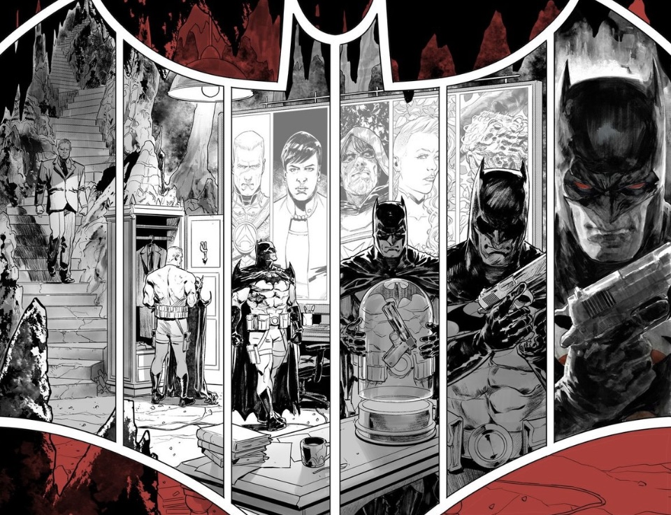Alejandro Xermánico, Geoff Johns, BATMAN Flashpoint Beyond #1 case de ...