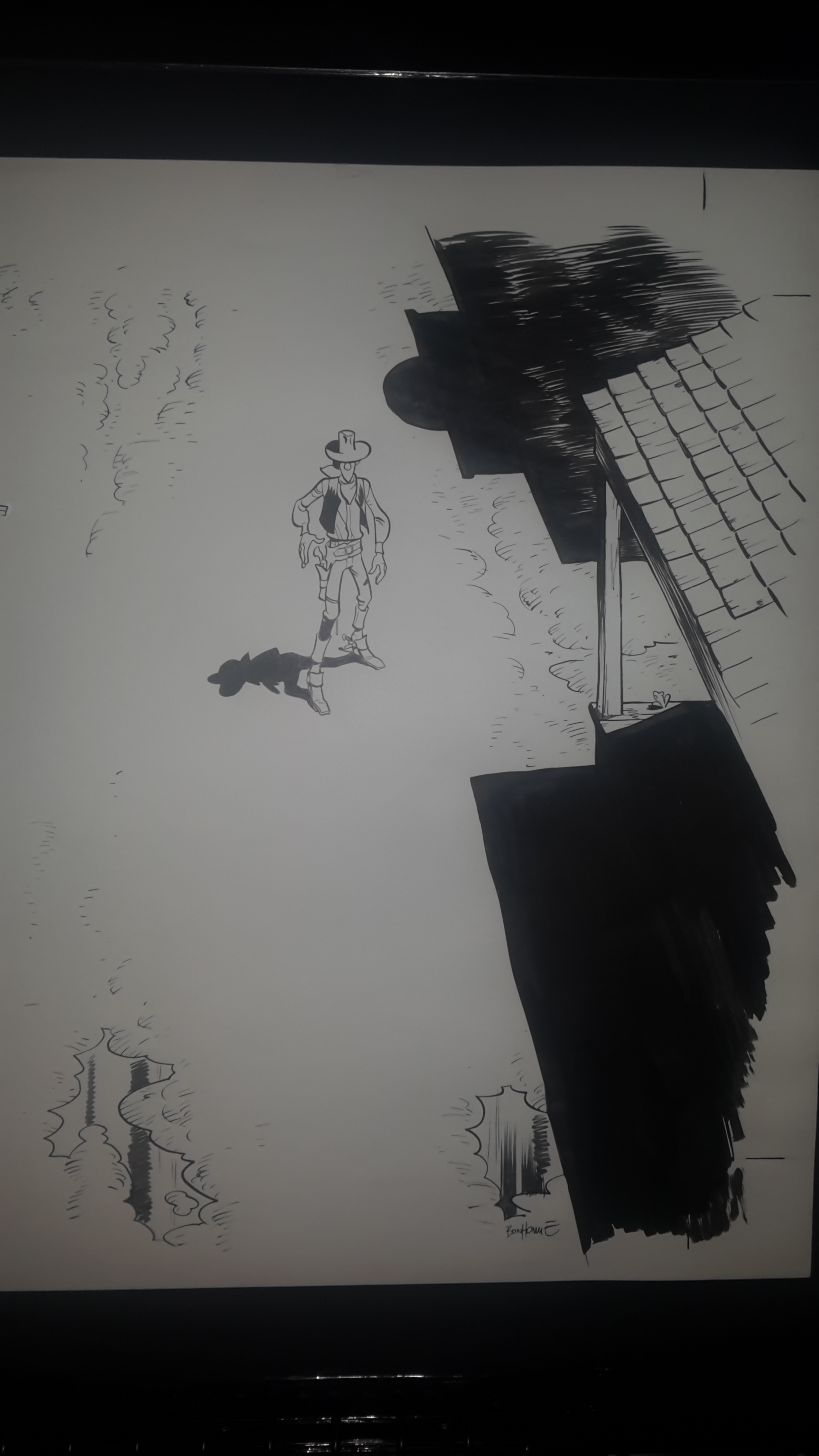 Matthieu Bonhomme, Lucky Luke va-t-il mourir en duel? - Couverture ...