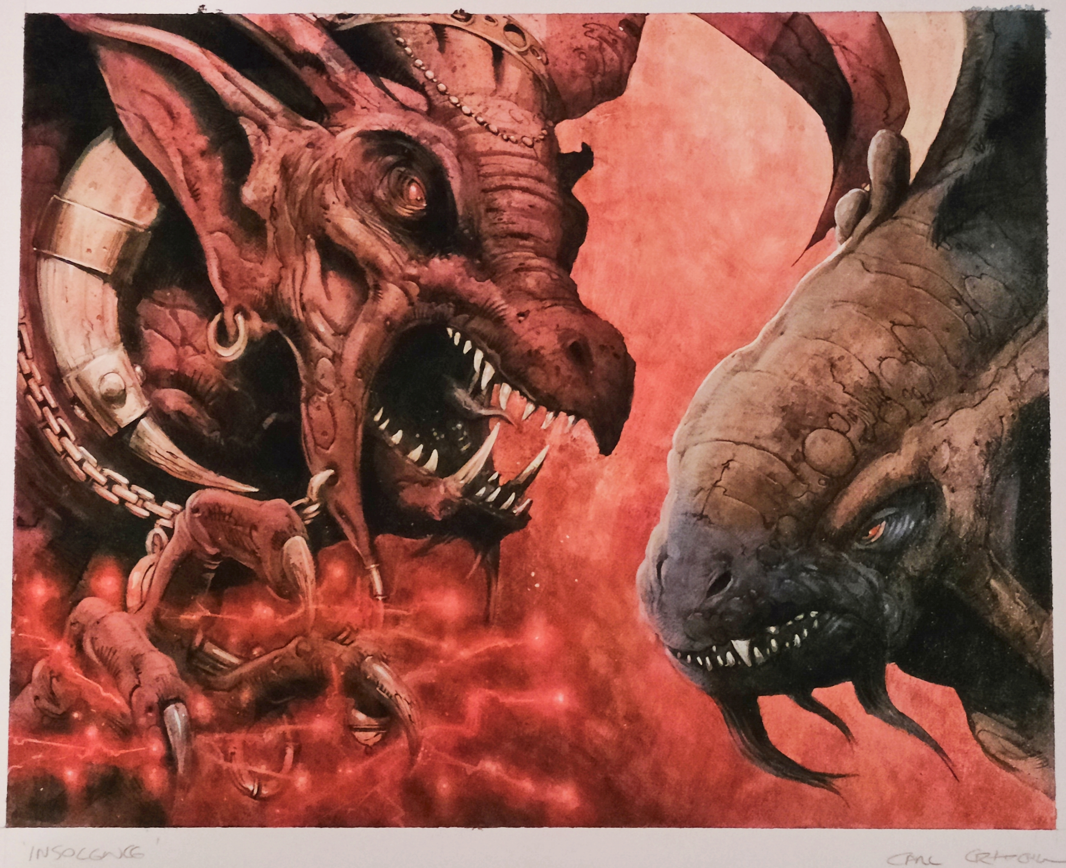 Carl Critchlow - Insolence - MTG Planeshift (Magic The Gathering ...