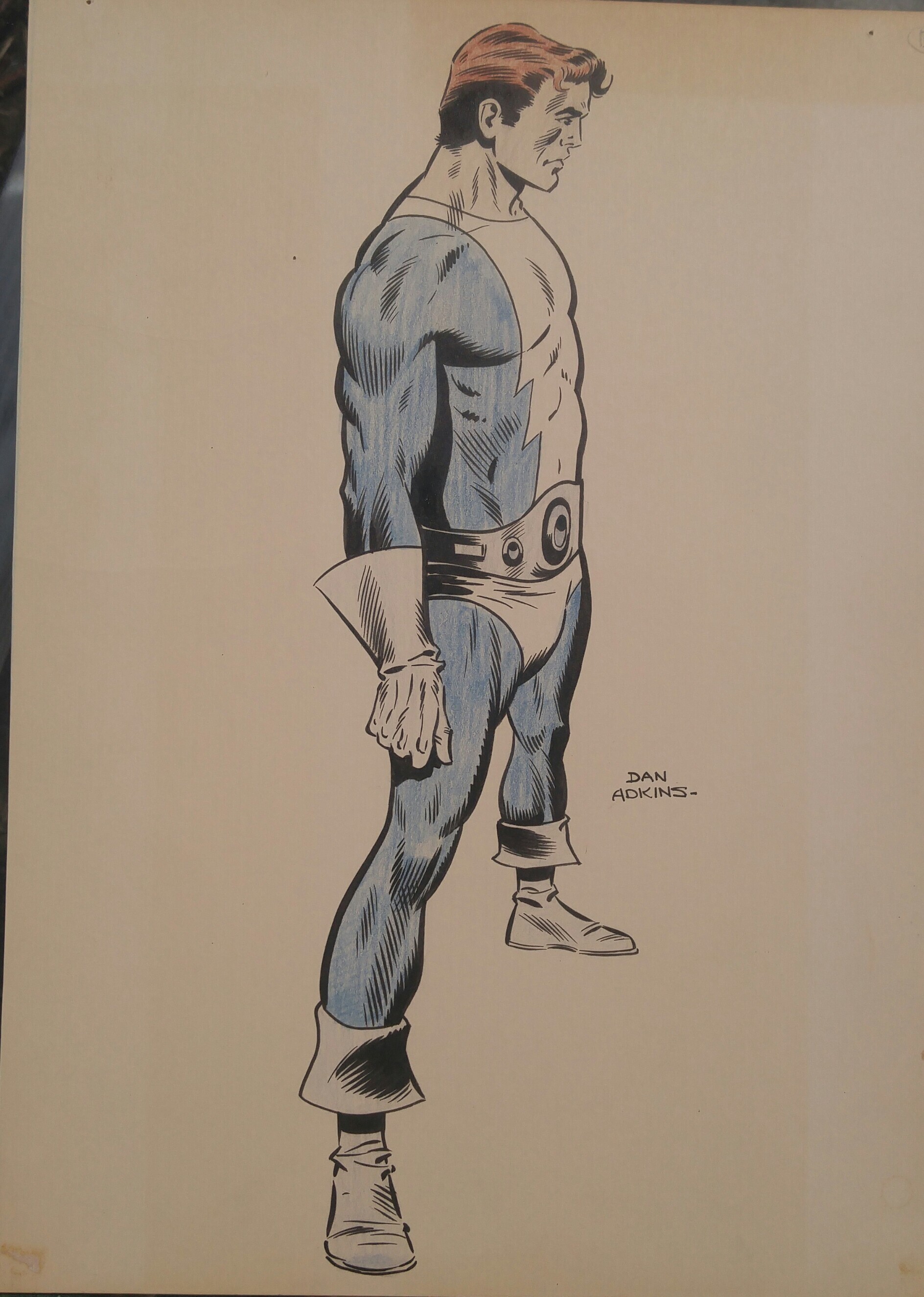 Dan Alkins, Dan Atkins Tower 1973 Drawing - Planche originale