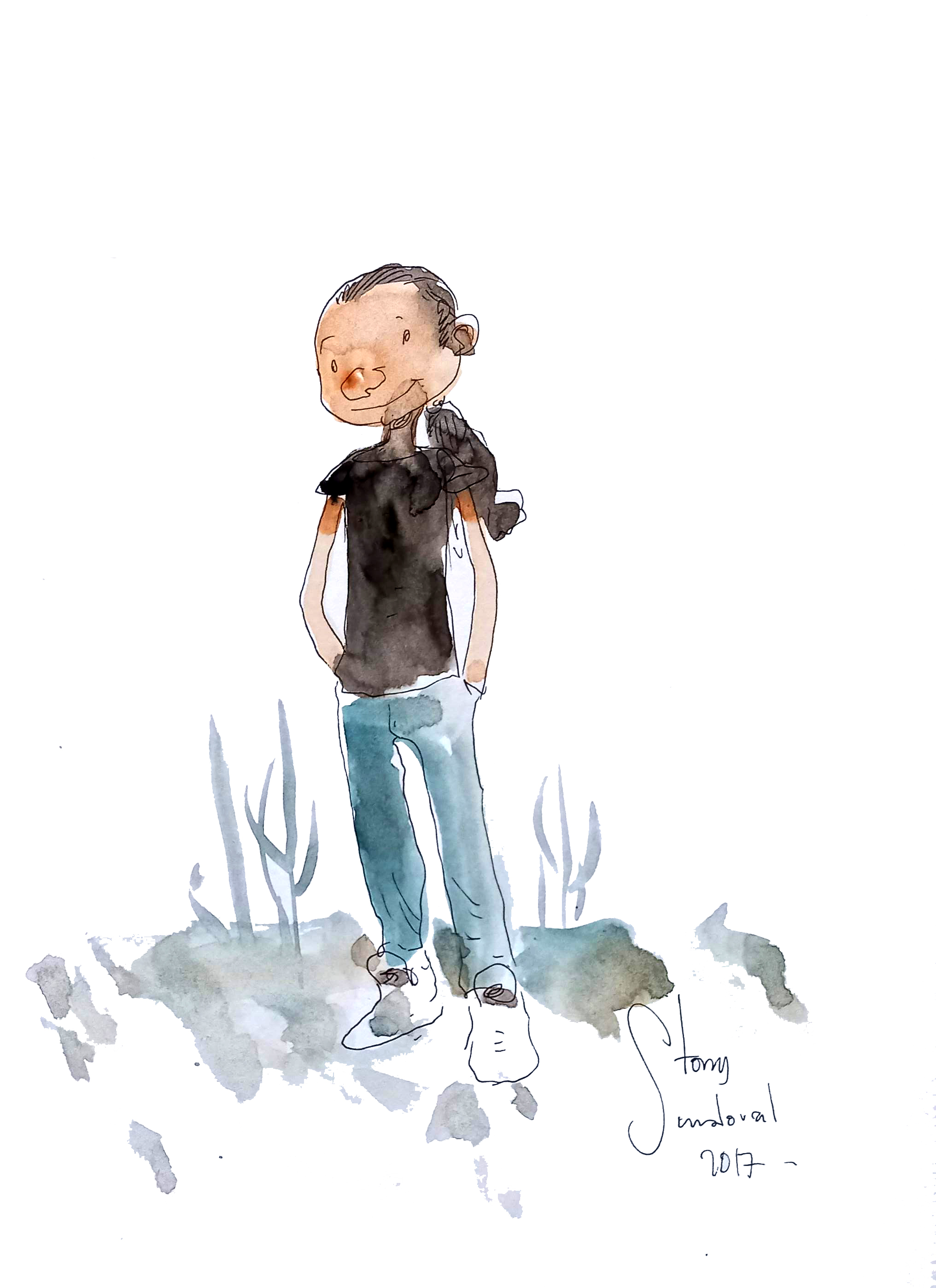 Tony Sandoval, Rendez-Vous a Phoenix - Œuvre originale