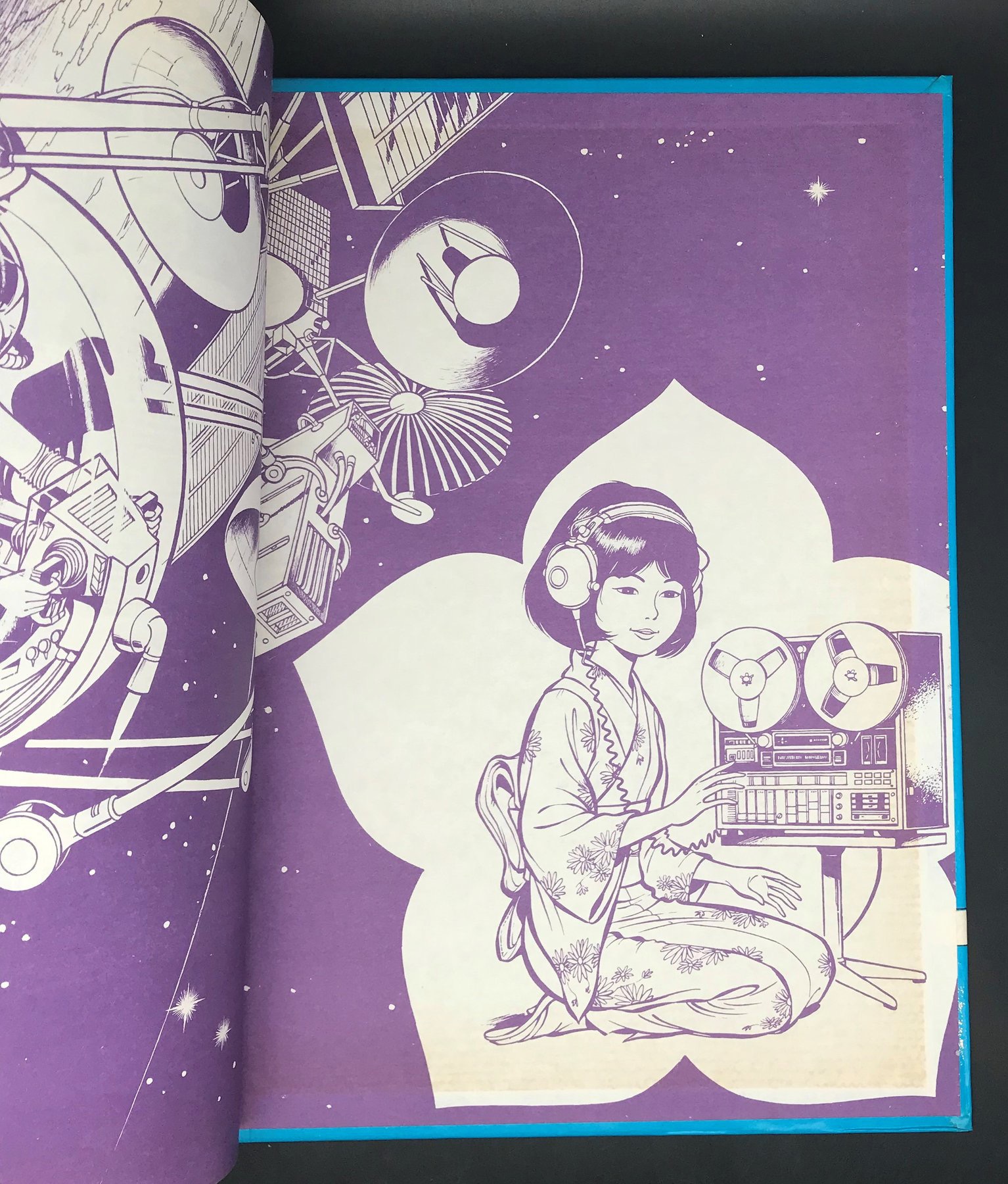 Roger Leloup, illustration originale, Yoko Tsuno en Kimono, La Fille du ...