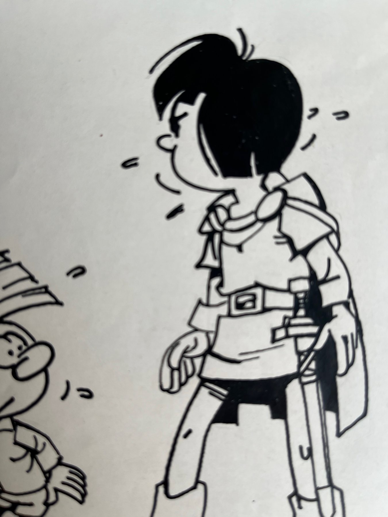 Studios Peyo, illustration originale, Johan et Pirlouit. - Illustration ...