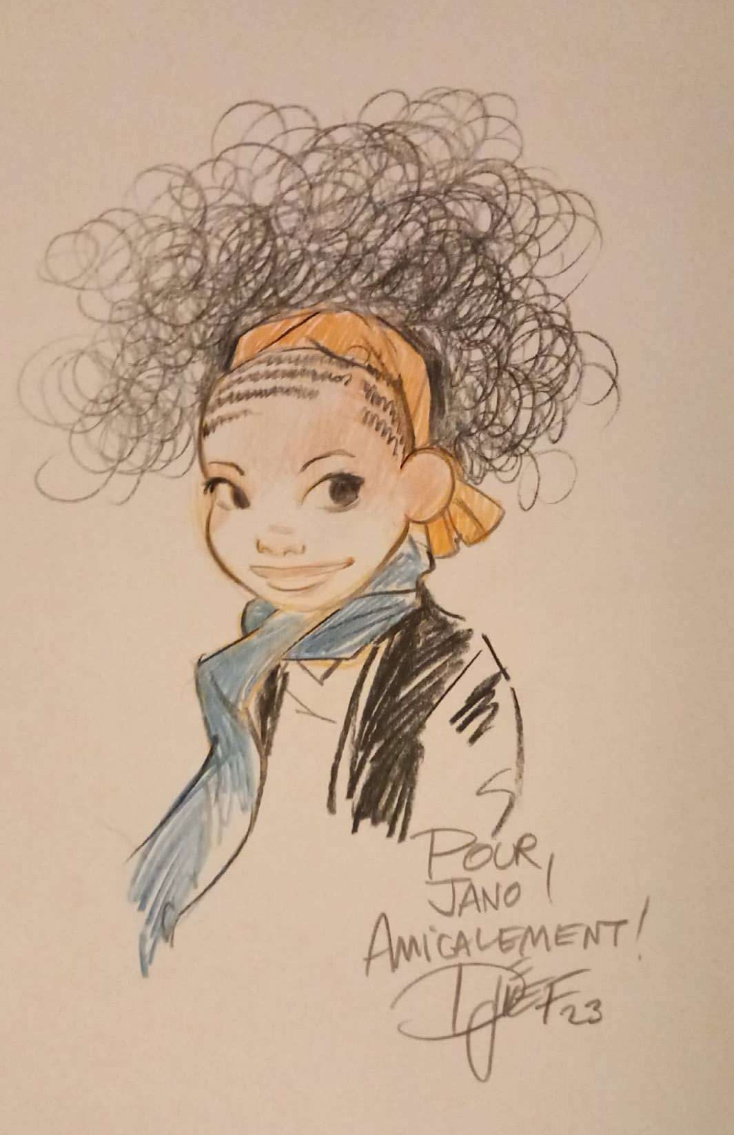 Créatures par Djief - Dédicace