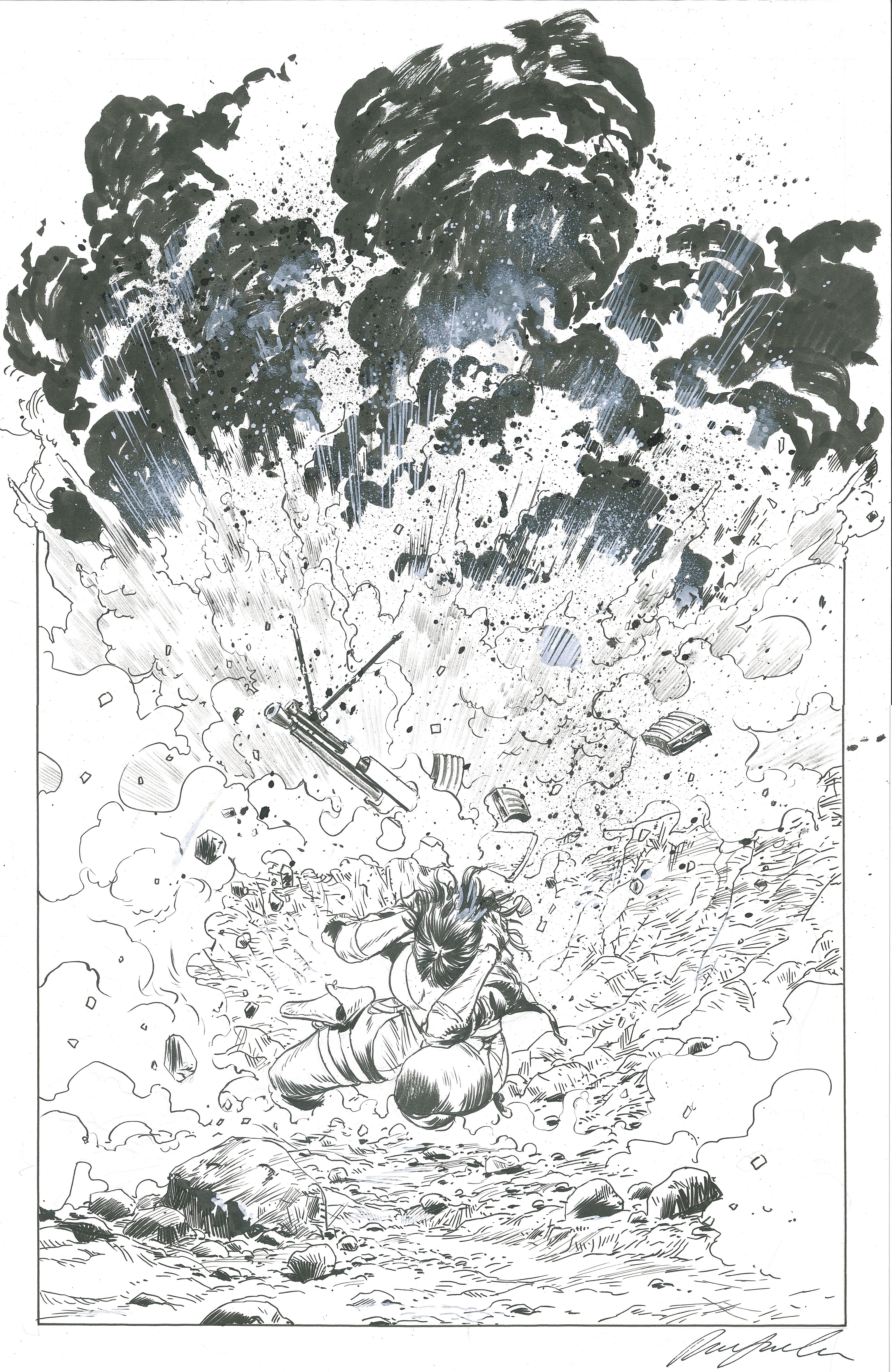 Kali - p80 par Robert Sammelin, Daniel Freedman - Planche originale