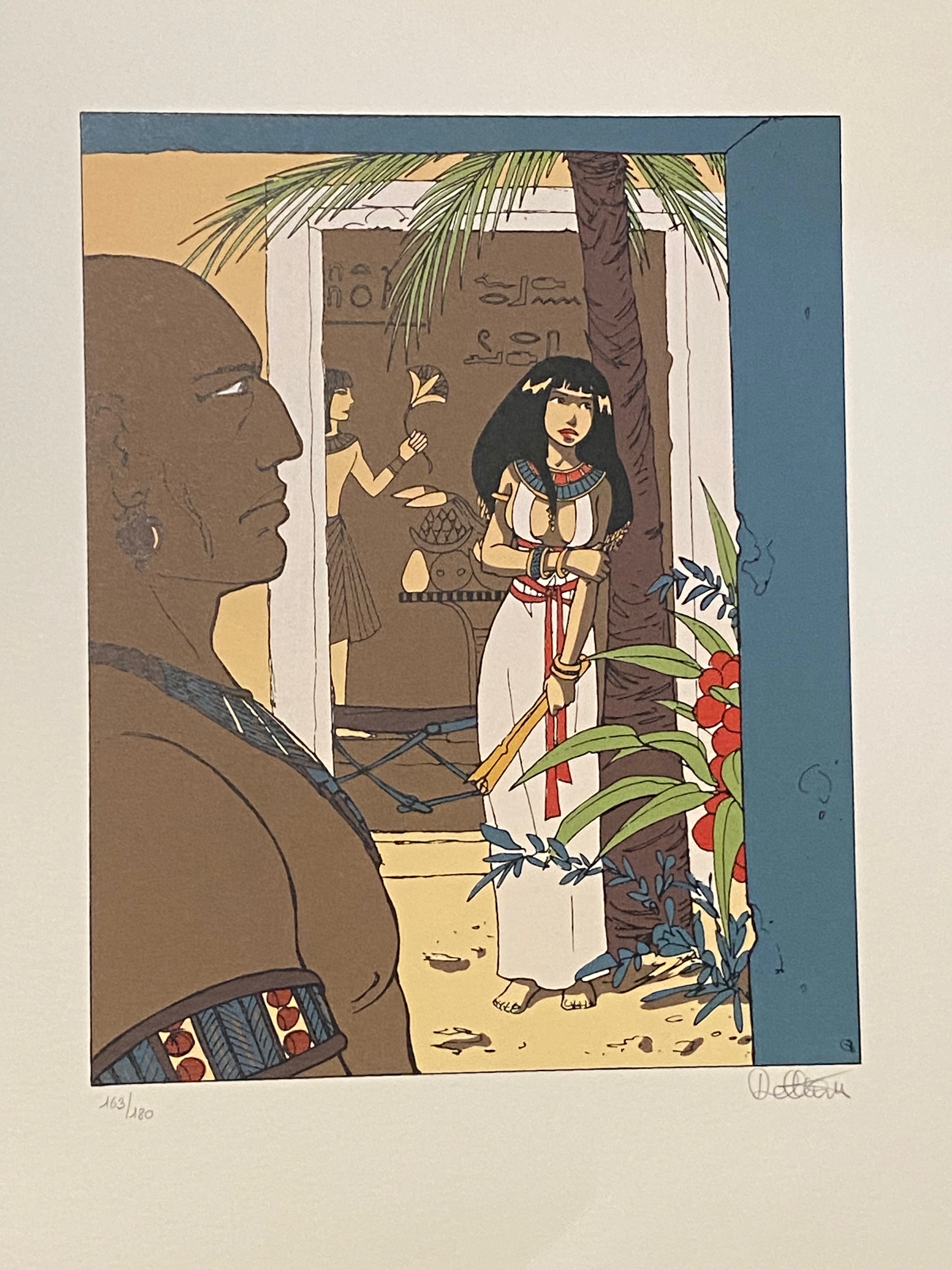 Isabelle Dethan, illustration originale, Meresankh, "Sur les Terres d ...