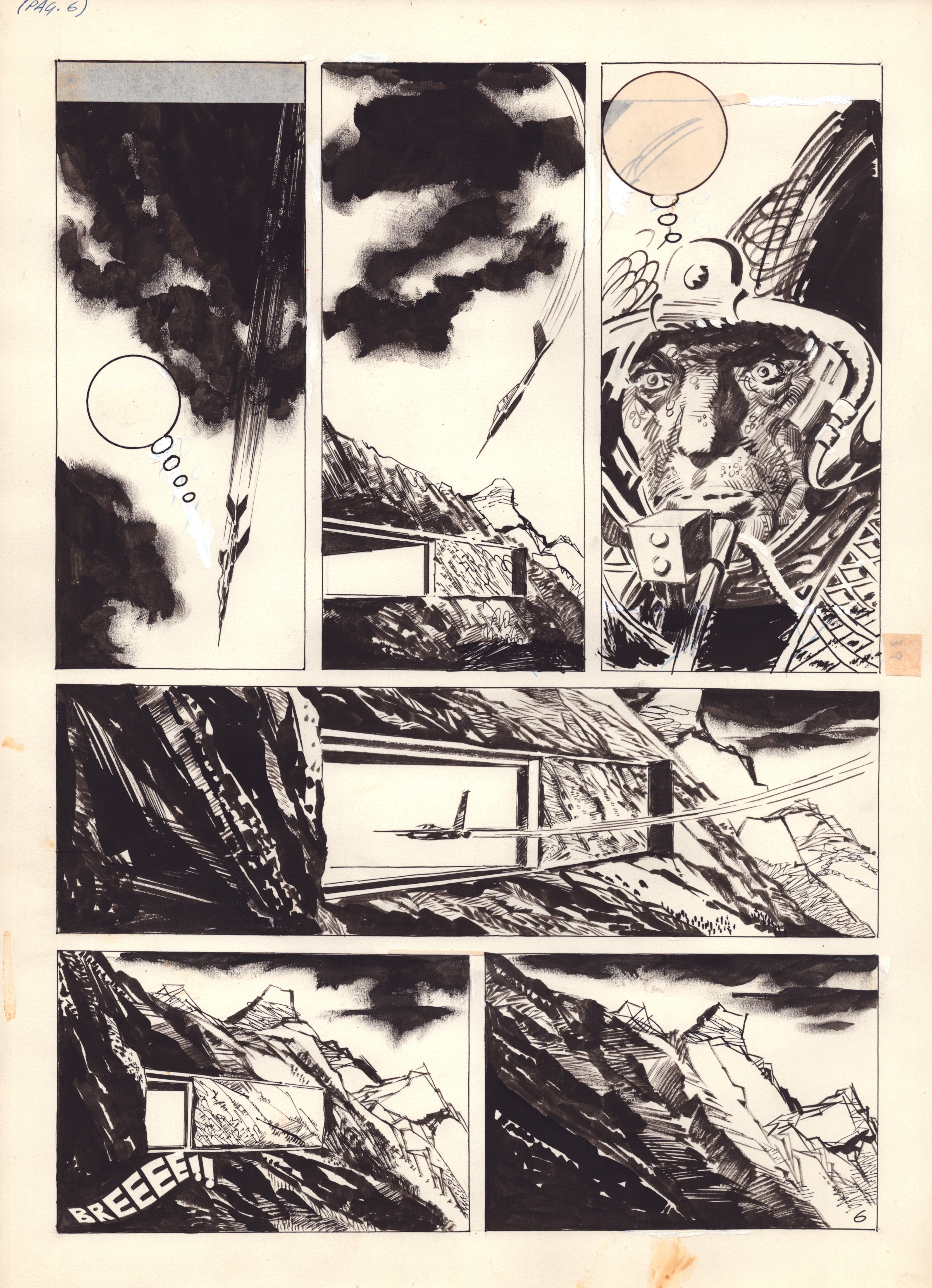 En vente - Alberto Breccia - Agente Nadie's final episode - Planche ...