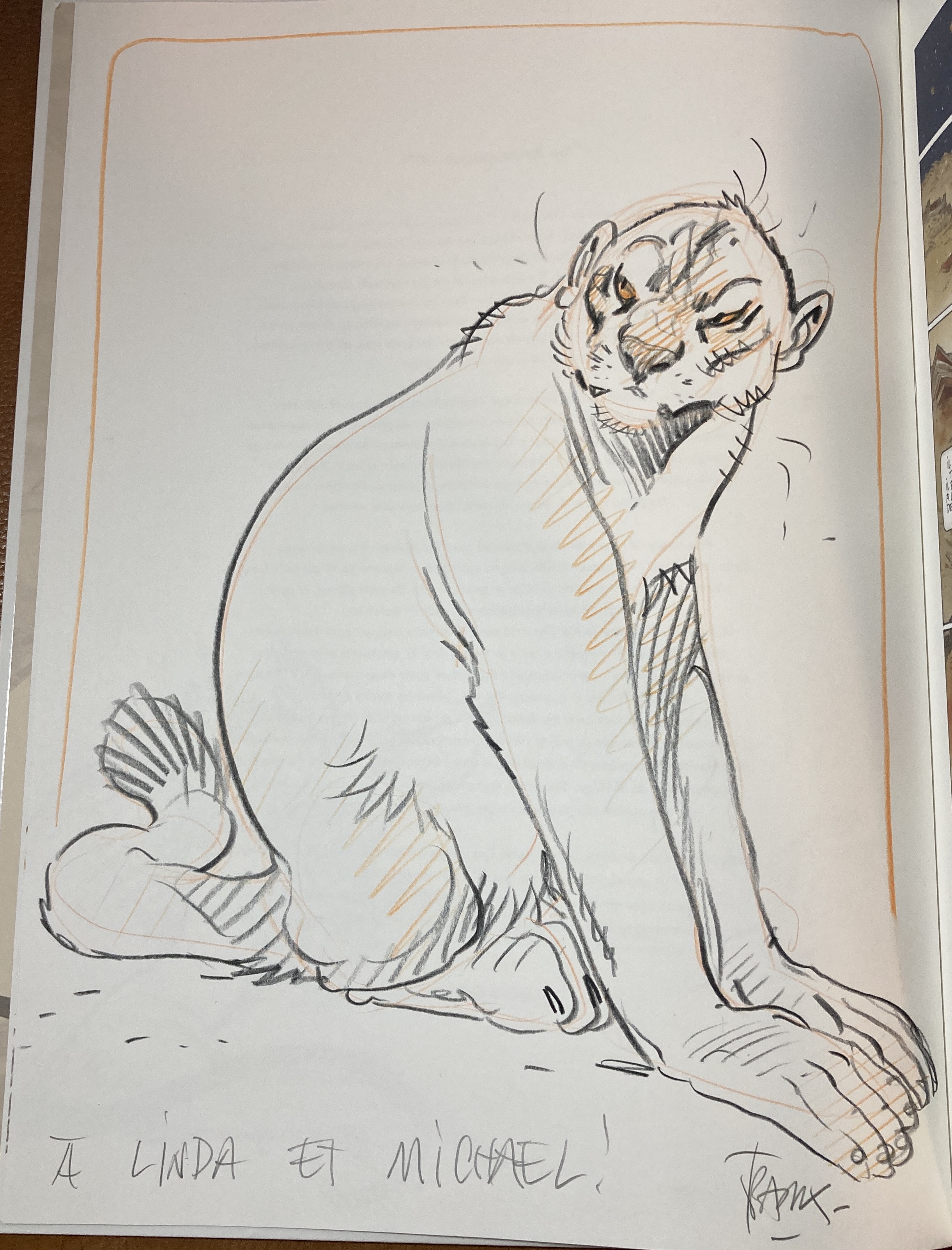 Frank Pé, Little Nemo Wake up ! - Dédicace