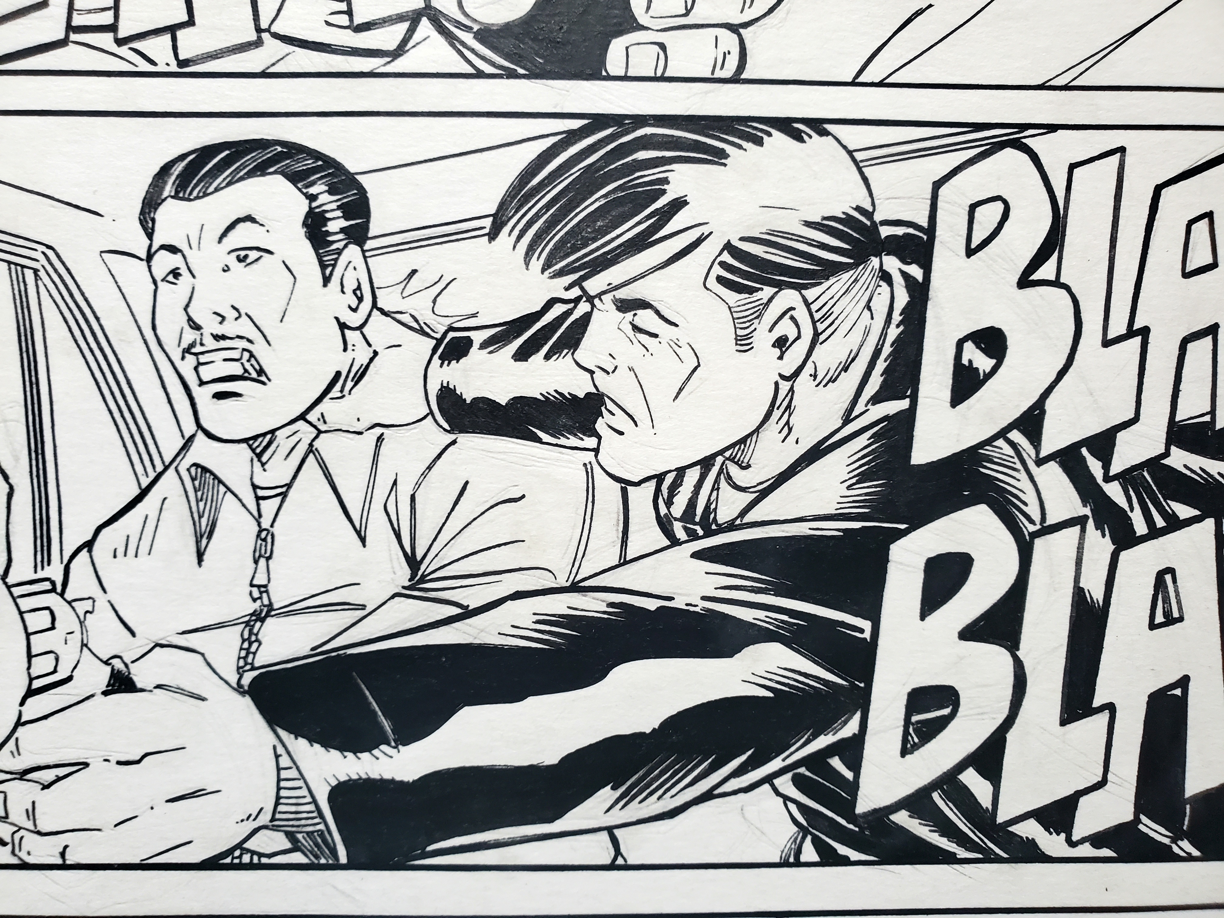 BUSHIDO par Michel Koeniguer - Planche originale