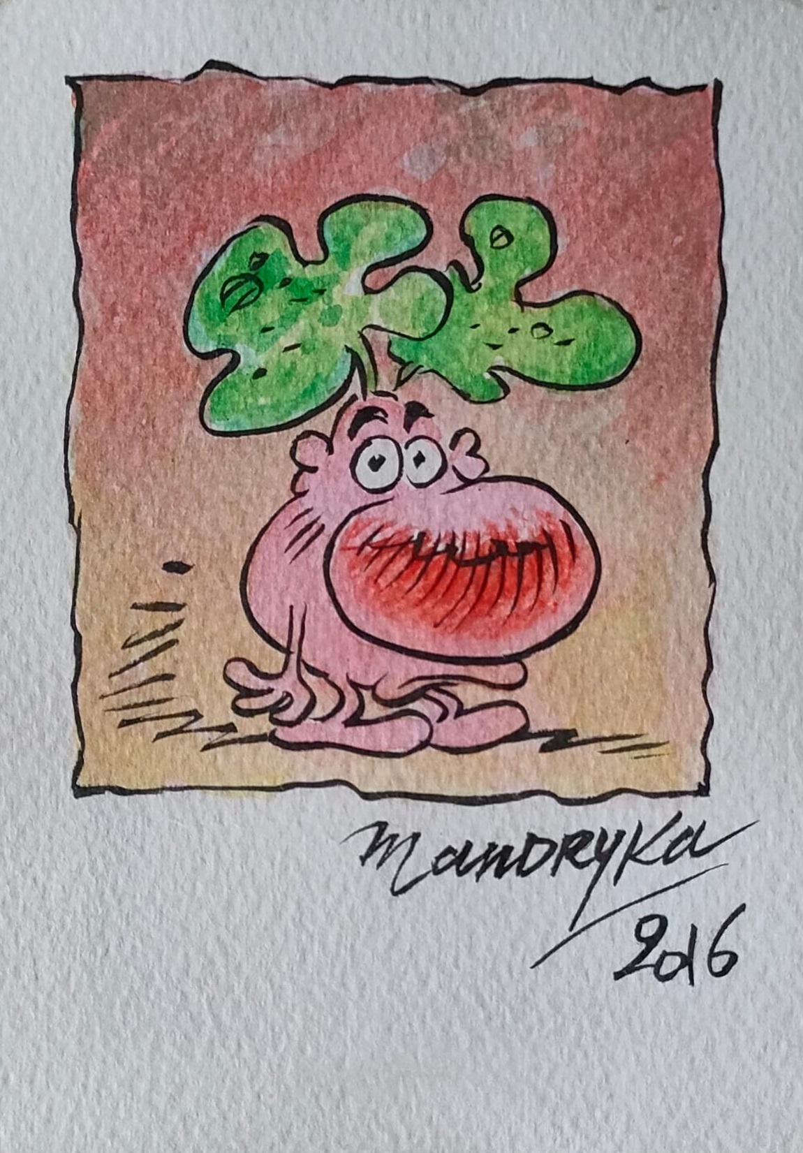 Mandryka Chourave 2016 - Illustration originale