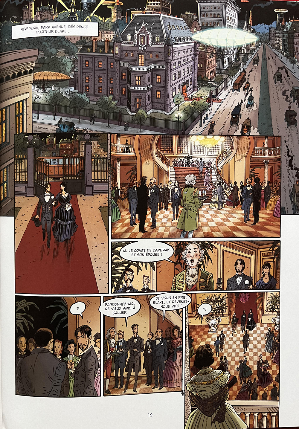 Thierry Gioux, Fred Duval, Hauteville House (Le journal d'Arthur Blake - planche 17) - Planche ...
