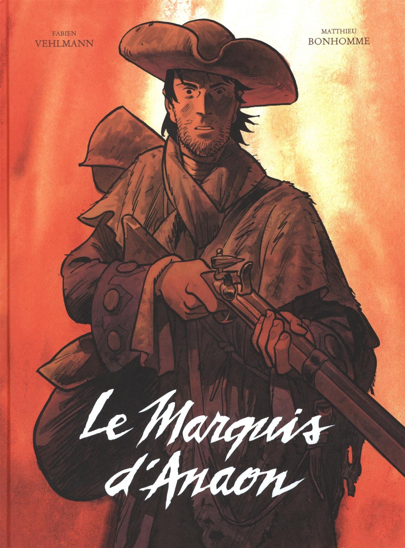 Matthieu Bonhomme, Couverture INTEGRALE MARQUIS ANAON 2016 - DARGAUD ...