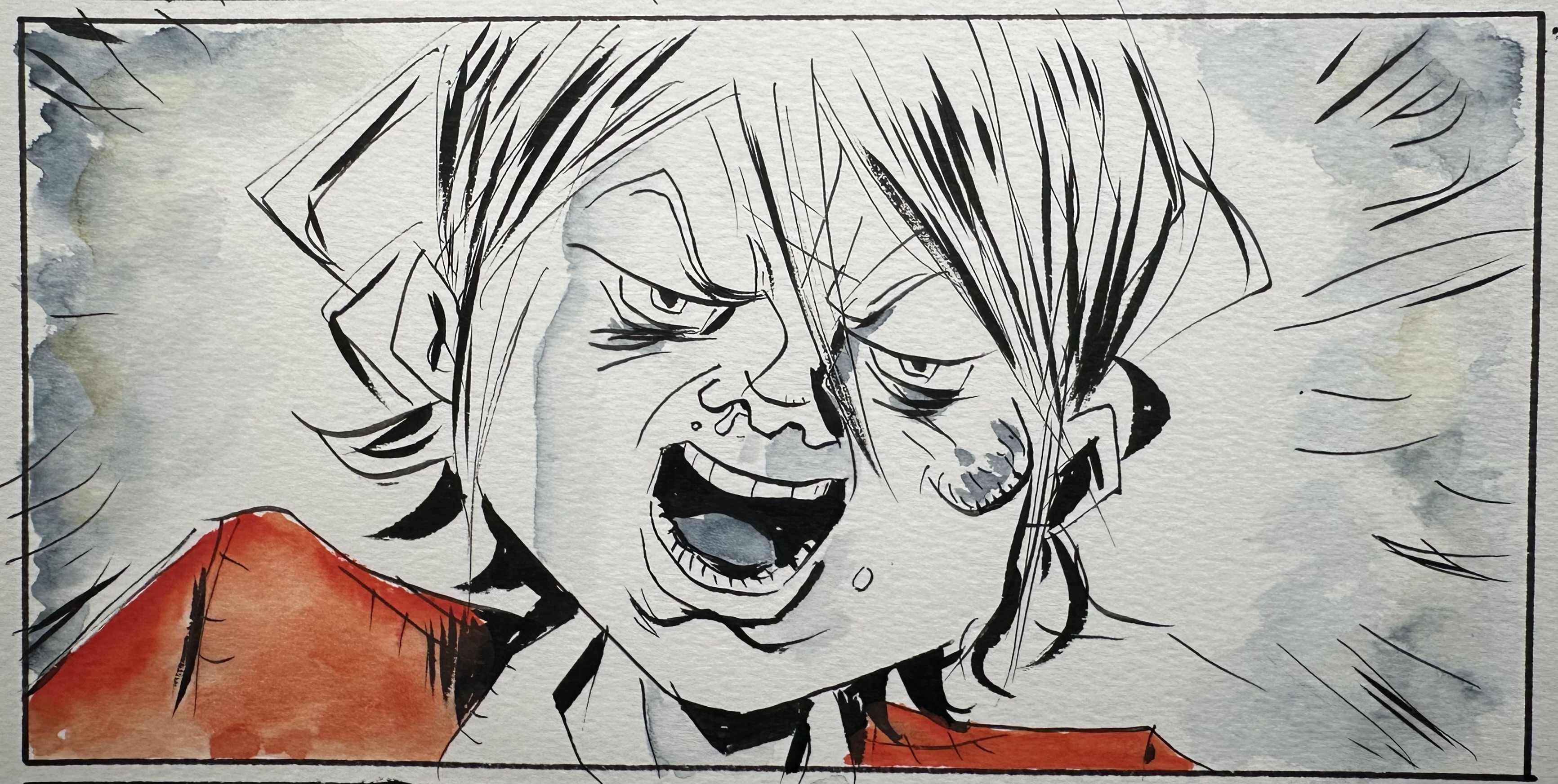Jeff Lemire - Fishflies - Issue 3 p26 - Planche originale