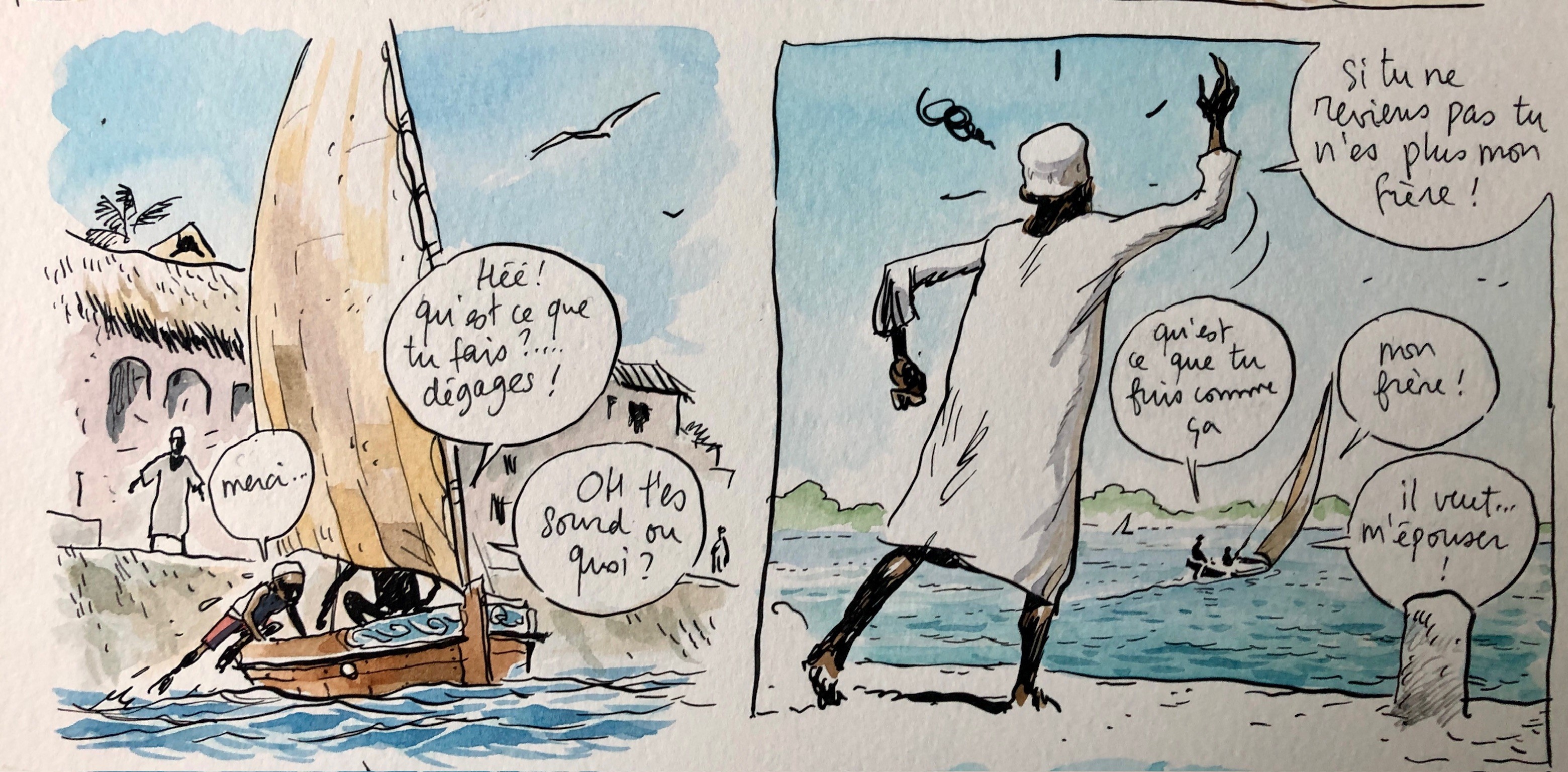 Flao Kililana Song Planche 86 - Planche originale