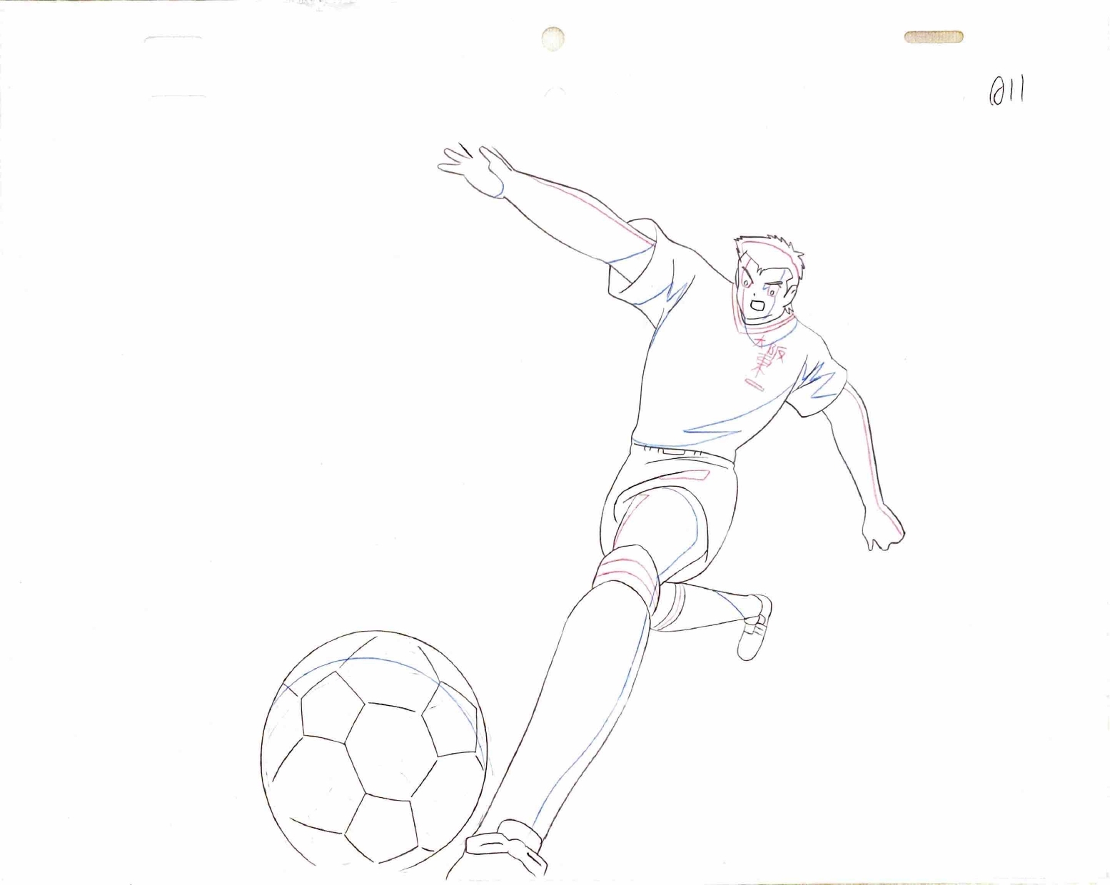 Yōichi Takahashi, Captain Tsubasa - Doga - Œuvre originale