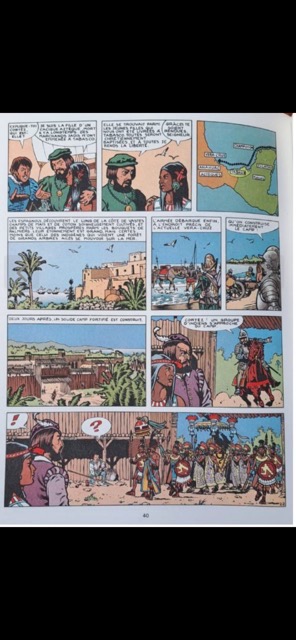 Jean Torton dit Jeronaton, planche originale,"les Conquérants du ...