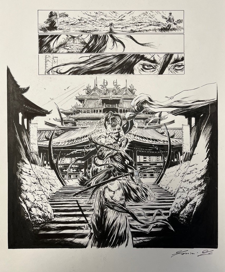 Federico Carlo Ferniani, Thomas Day, Mathieu Mariolle, La voie du sabre ...