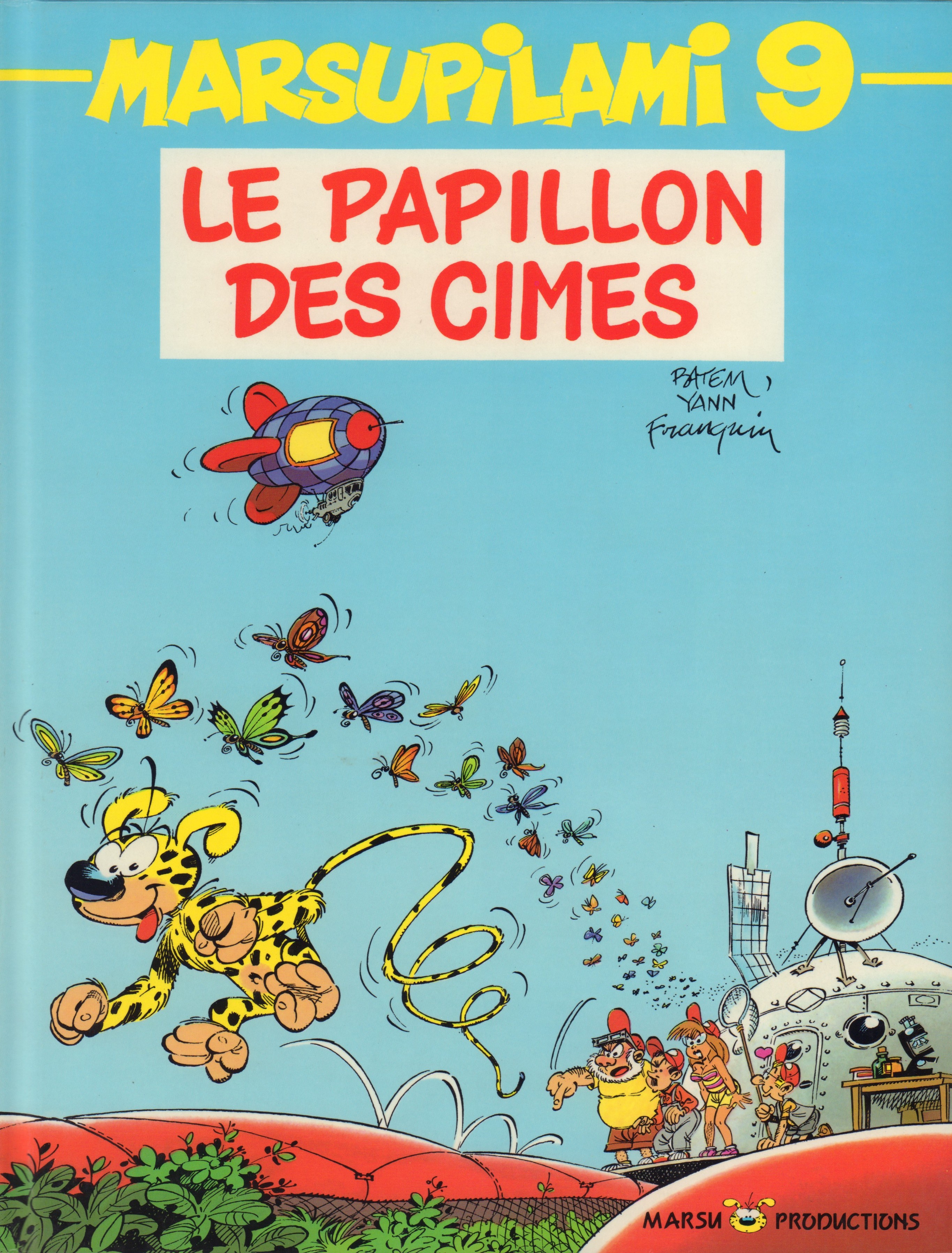 En vente - Batem, Marsupilami 9 - Le Papillon des cimes - Dédicace