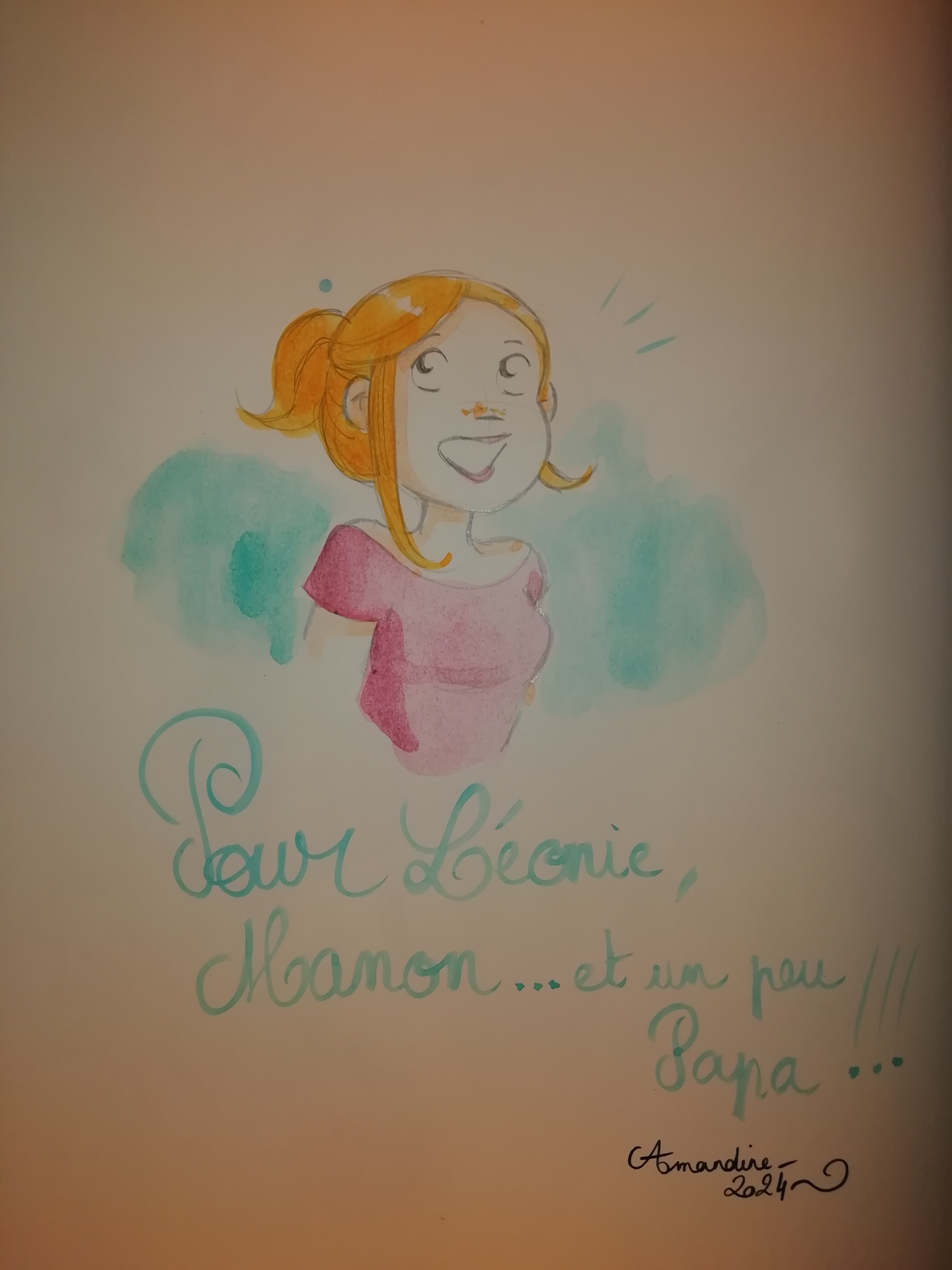 Mistinguette par Amandine - Dédicace