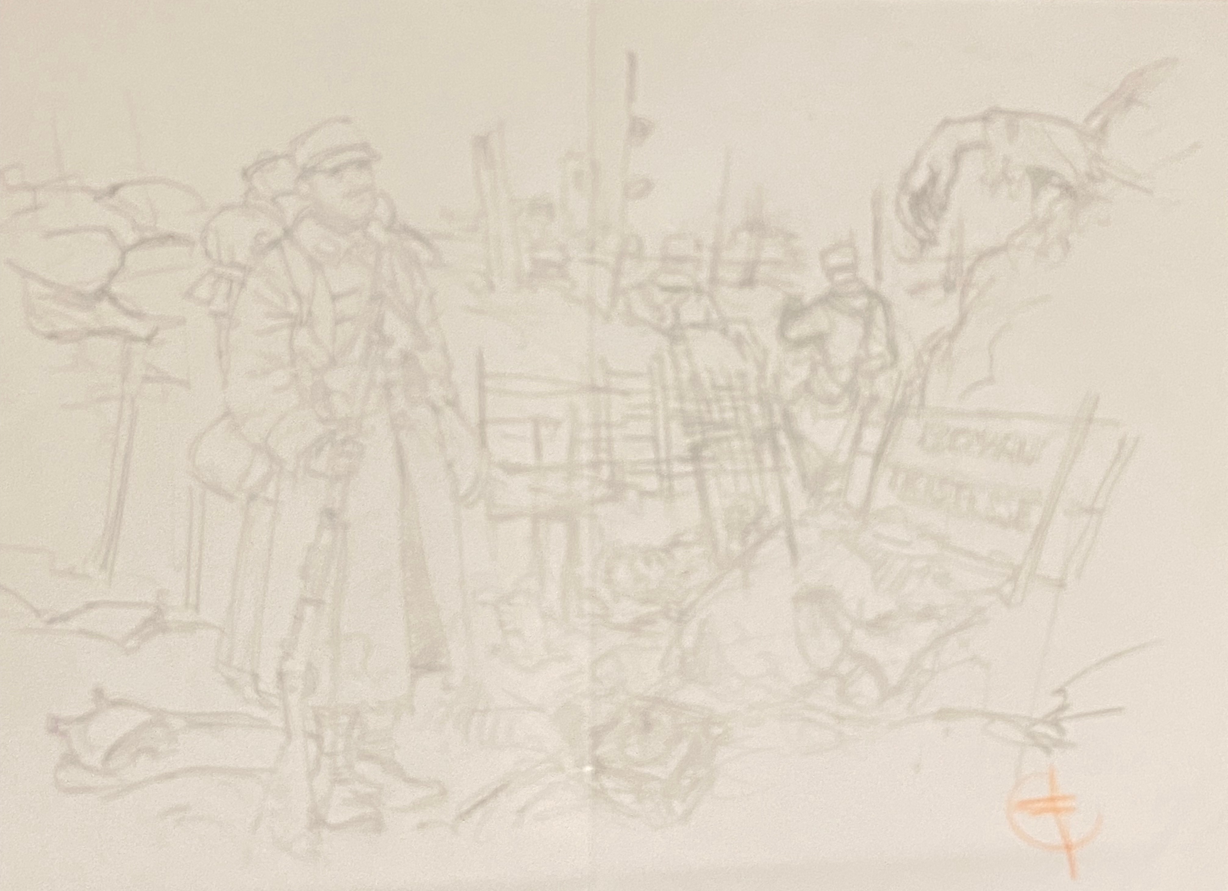 Stéphan Agosto, illustration originale, Augustin Trébuchon dans le ...