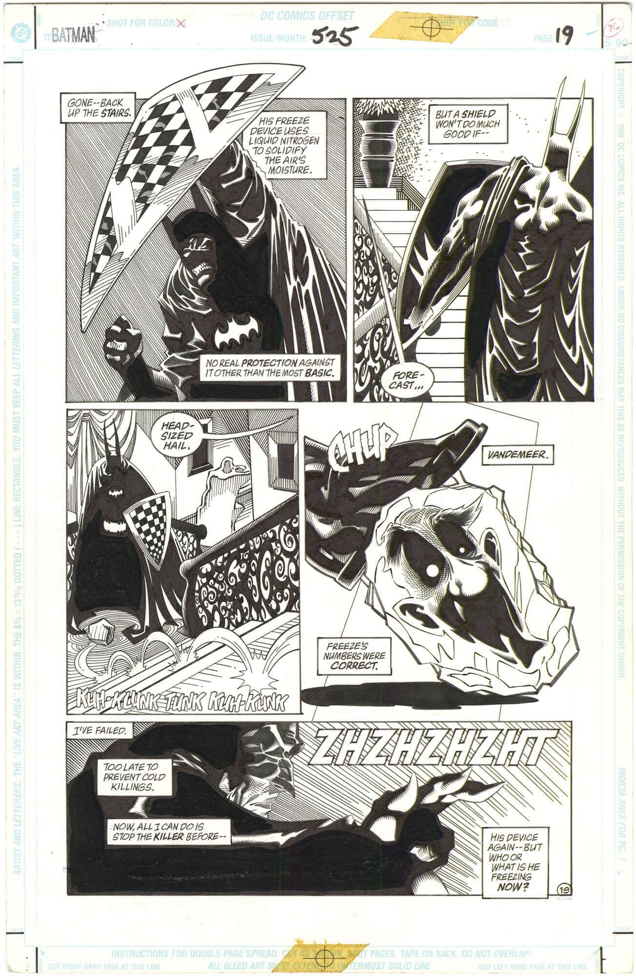 En vente - Batman #525 p19 par Kelley Jones, John Beatty - Planche ...